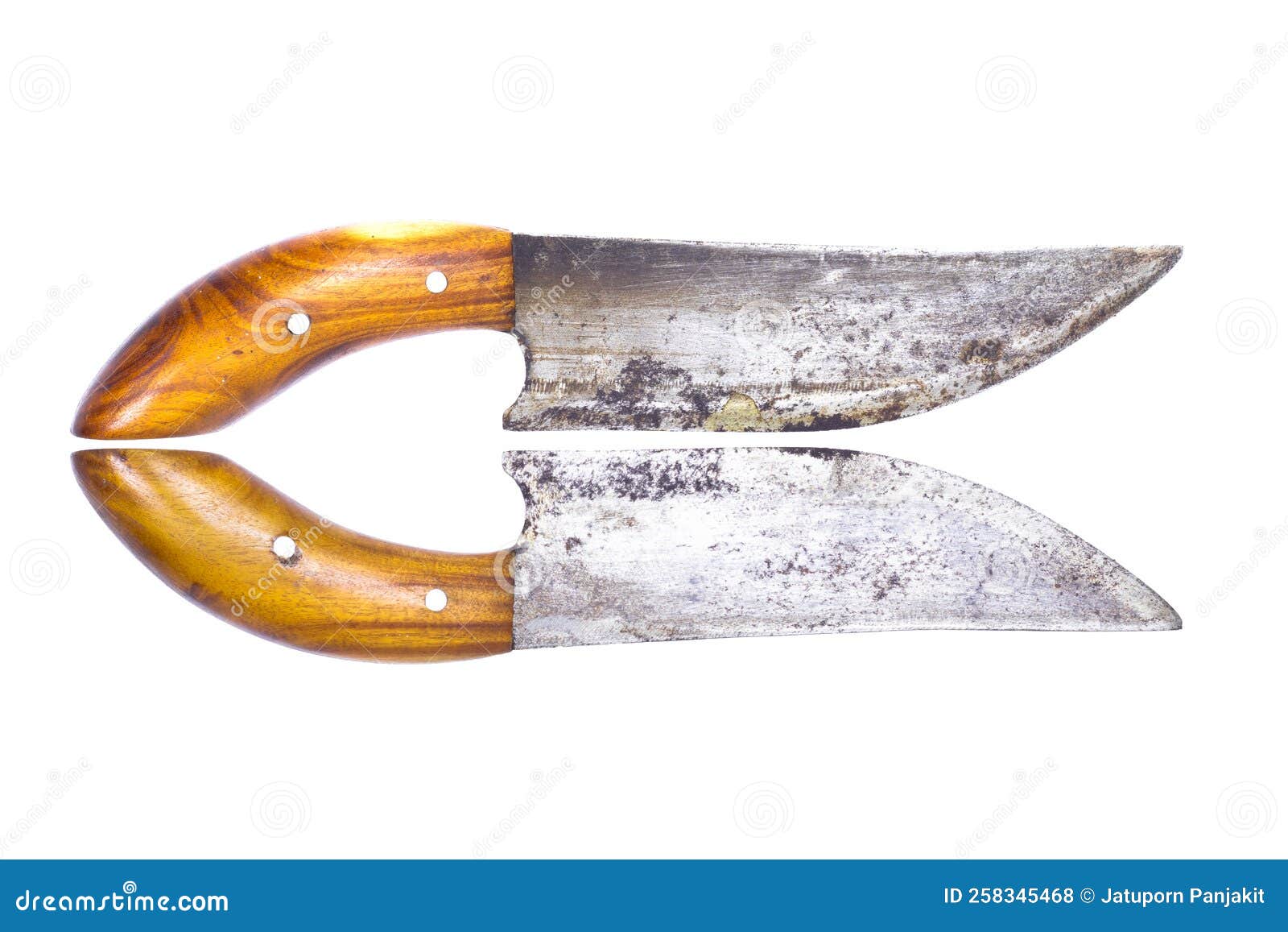 Defective Cutting Tools that Rust Stock Photo - Image of alter, iron ...