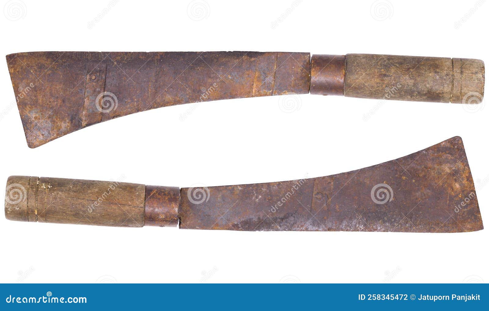 Defective Cutting Tools that Rust Stock Photo - Image of cleaver ...