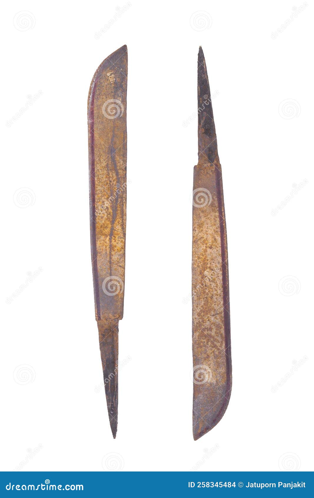 Defective Cutting Tools that Rust Stock Photo - Image of dirty, butcher ...