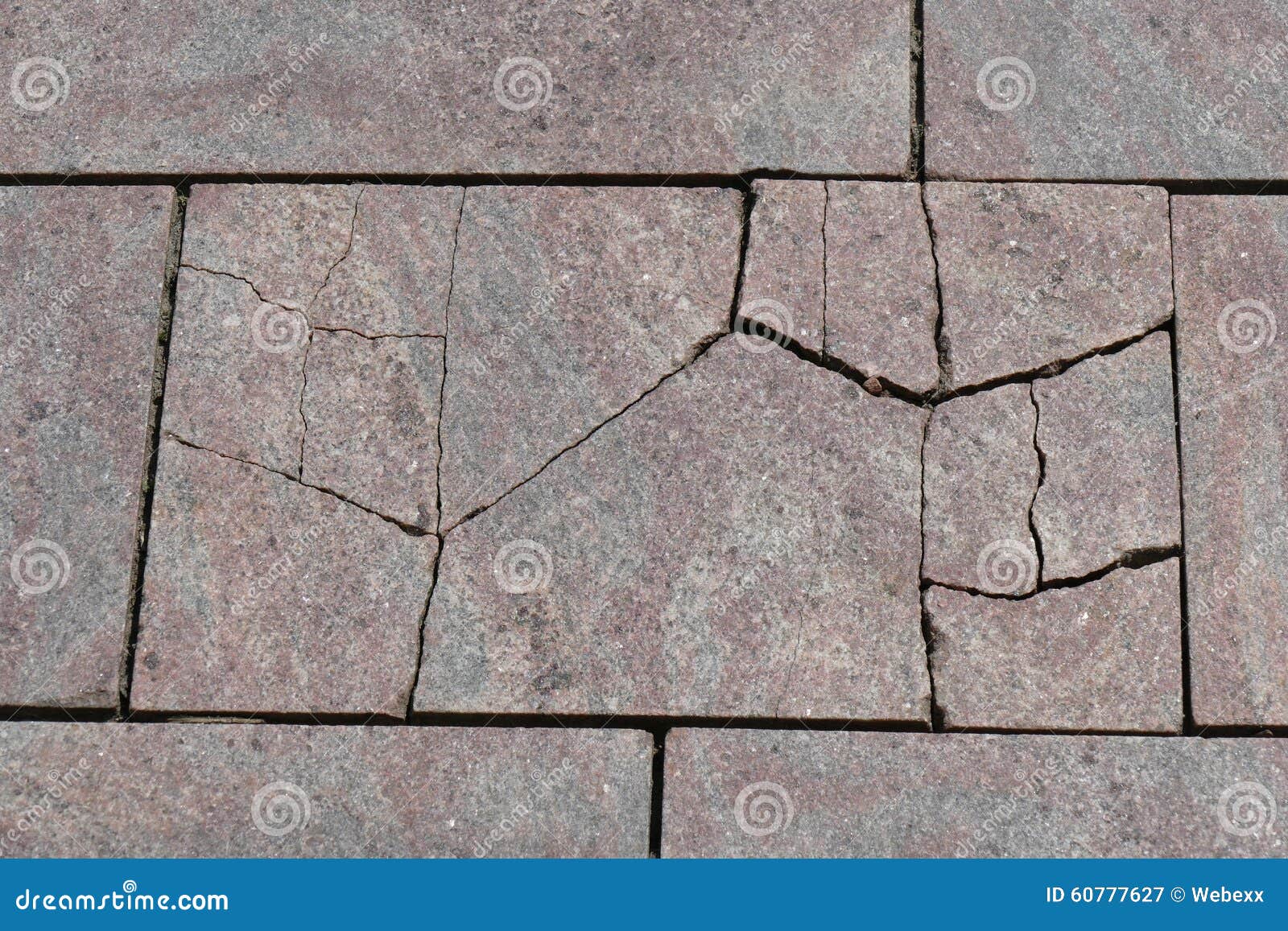 Defective Natural Stone Slabs Stock Image - Image of pavement, broken ...