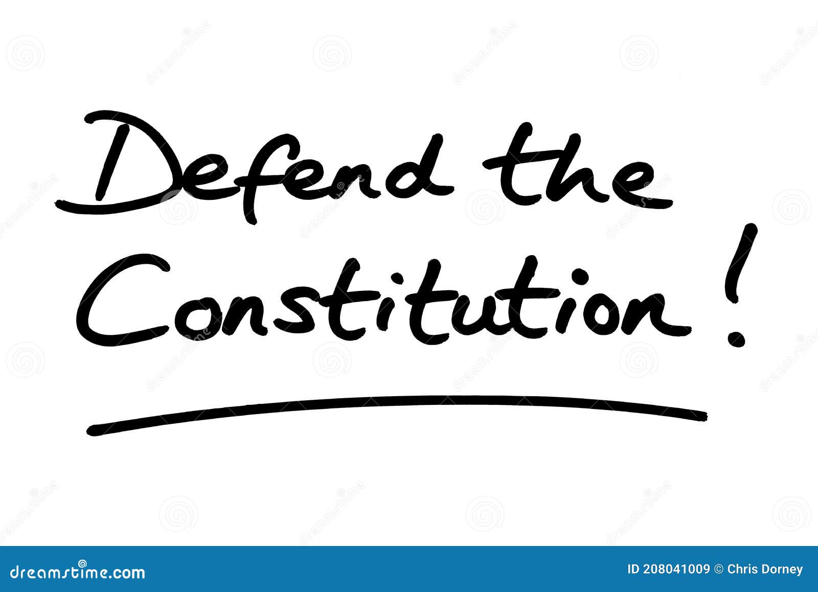 Defend The Constitution Royalty-Free Stock Photo | CartoonDealer.com ...