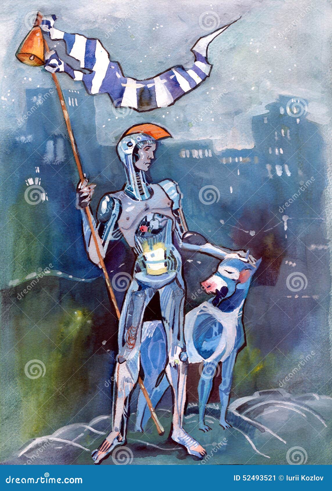 Defender stock illustration. Illustration of future, business - 52493521