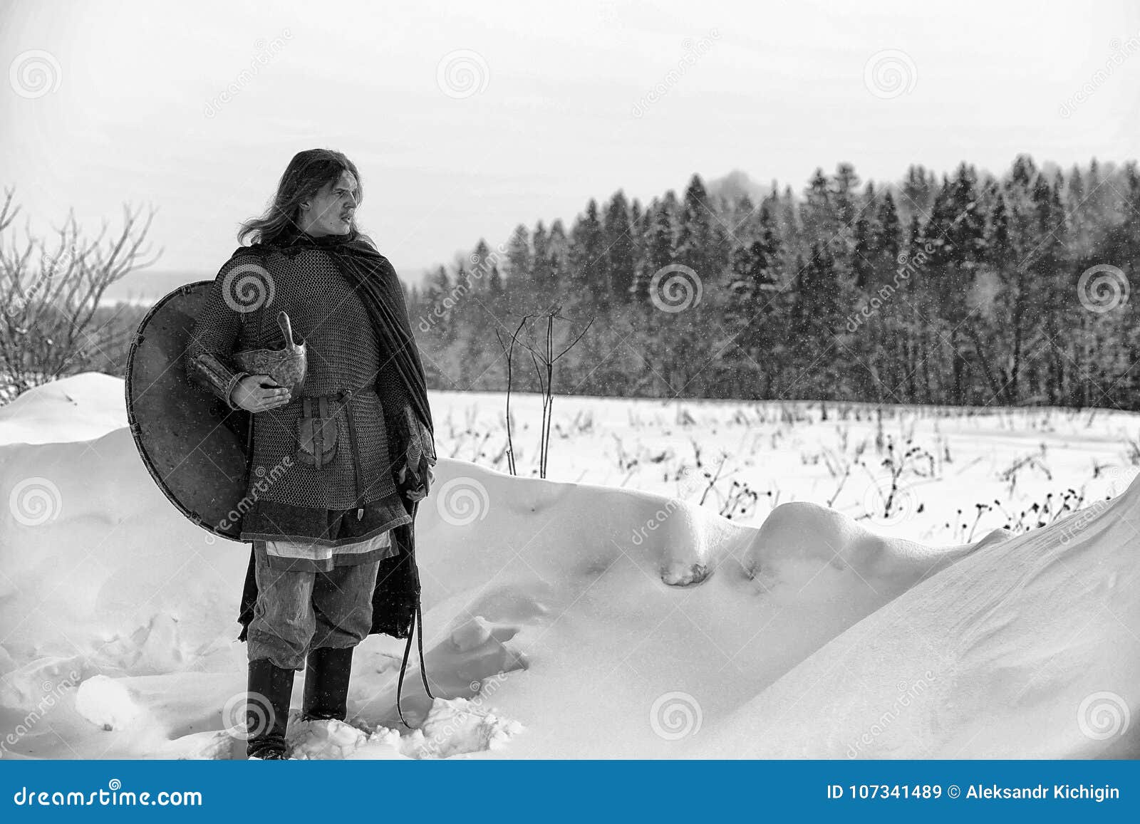 Defender the Young Warrior in Armor Stock Image - Image of battle, army ...