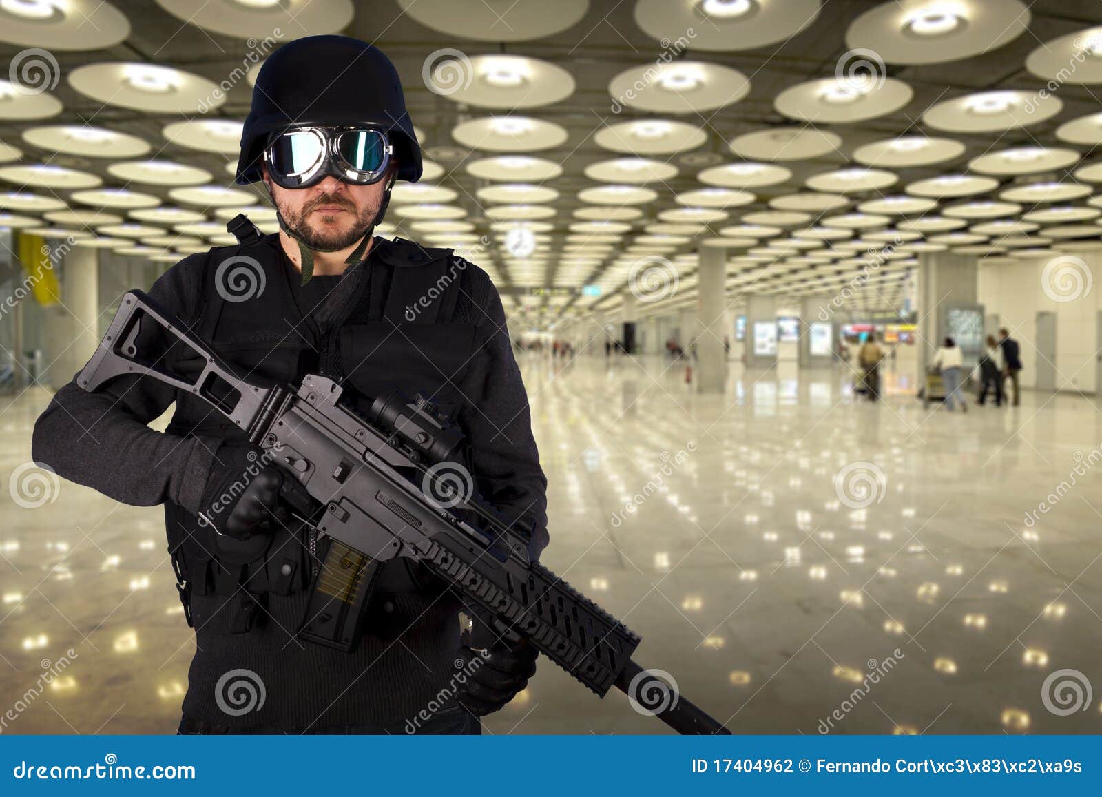 Defense against terrorism stock photo. Image of police - 17404962