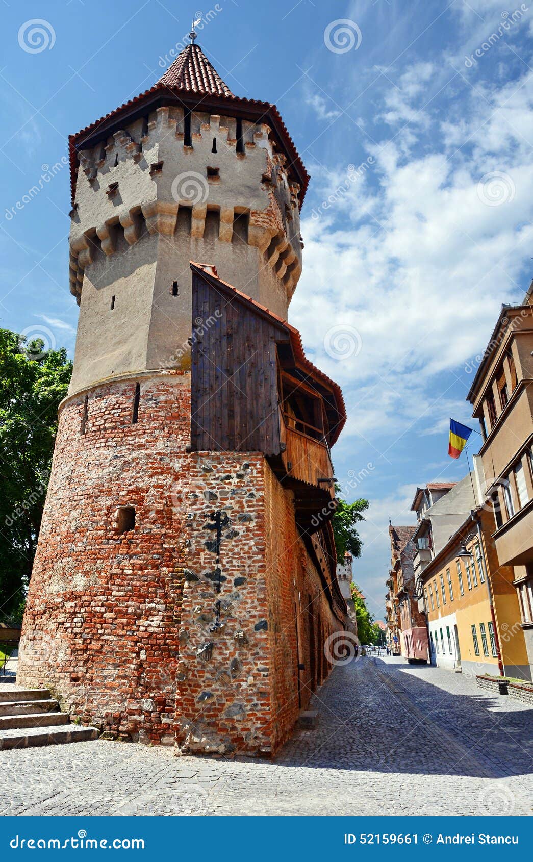 Defense Tower Of The Medieval Plesseburg Castle Ruins In Bovenden ...