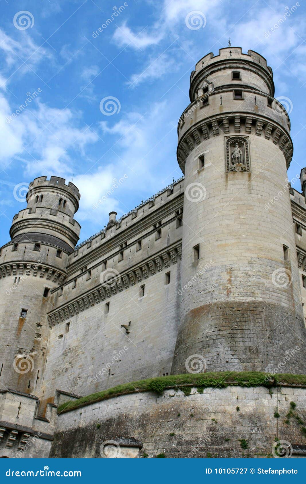Defense towers stock image. Image of stonework, defense - 10105727