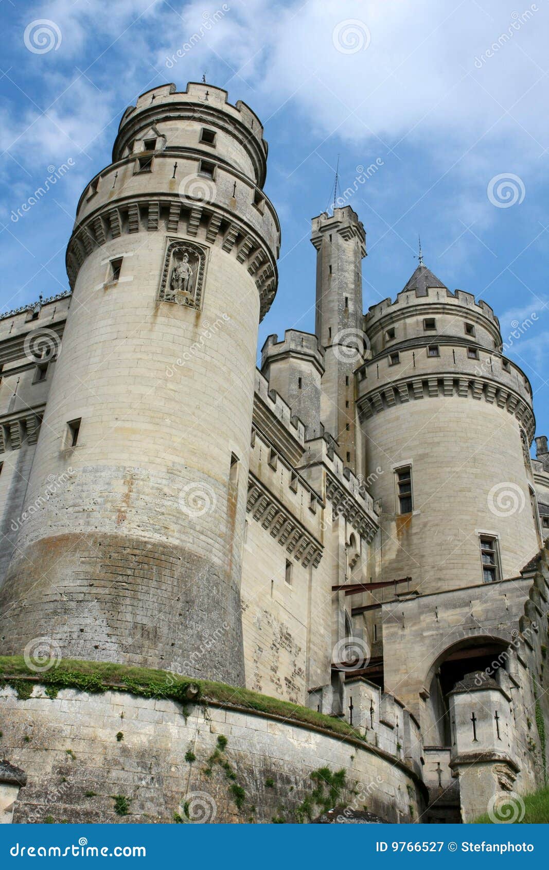 Defense towers stock image. Image of architecture, middle - 9766527