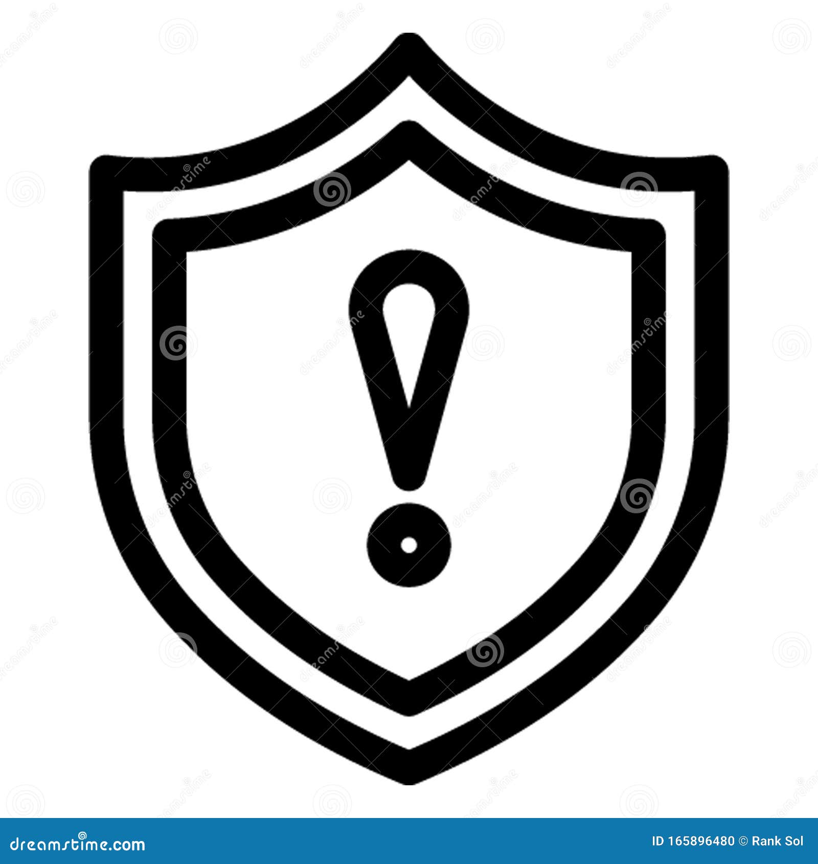Defense Vector Icon that Can Be Easily Modified or Edit Stock Vector ...