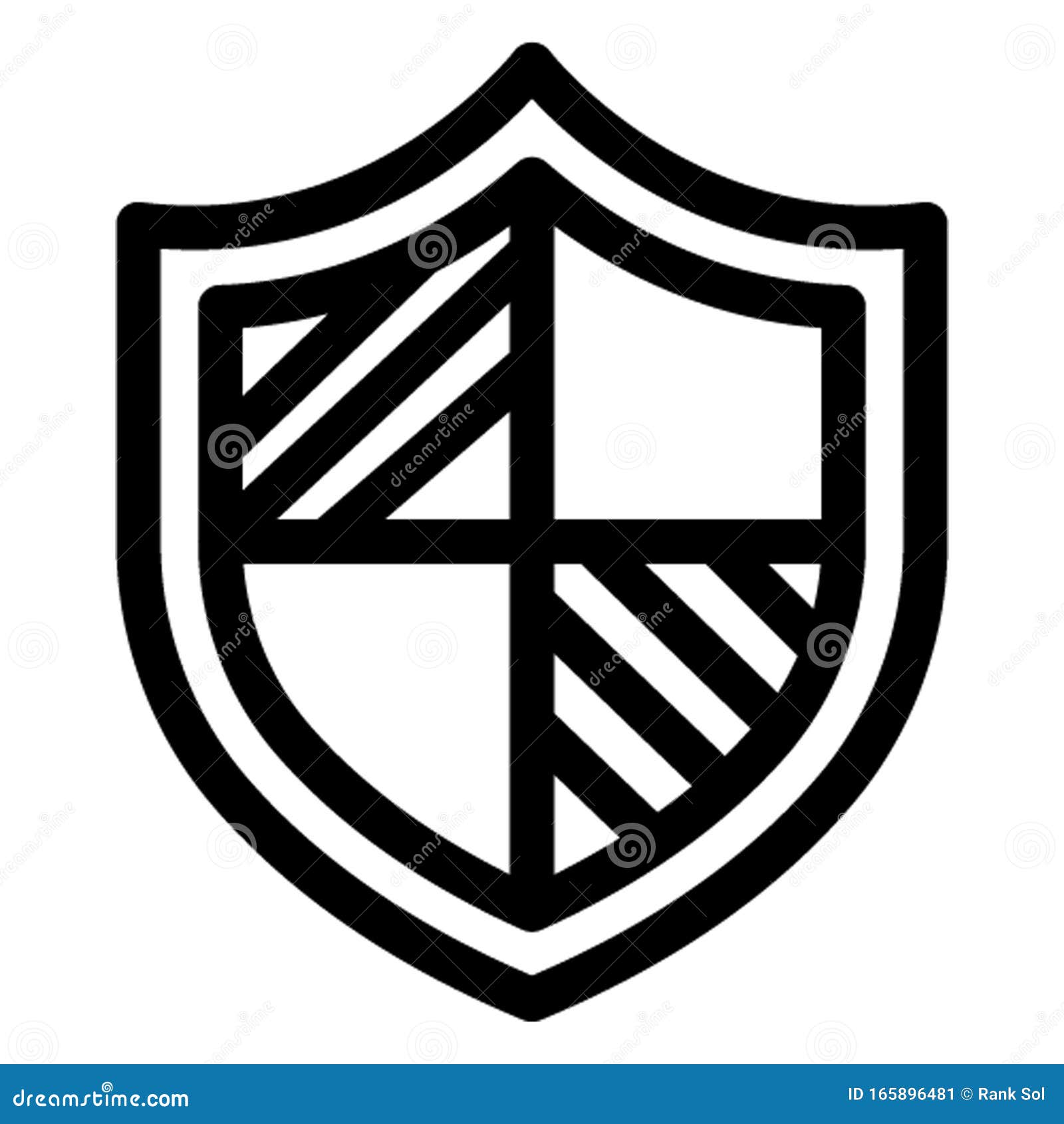 Defense Vector Icon that Can Be Easily Modified or Edit Stock Vector ...