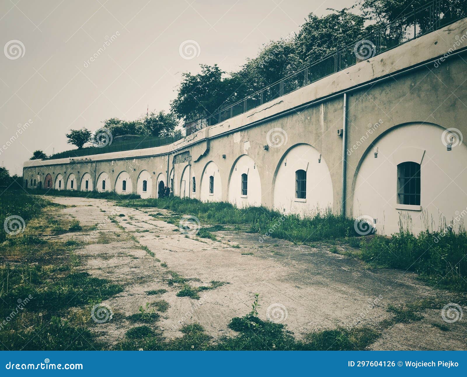 Defensive fort stock photo. Image of white, city, architecture - 297604126