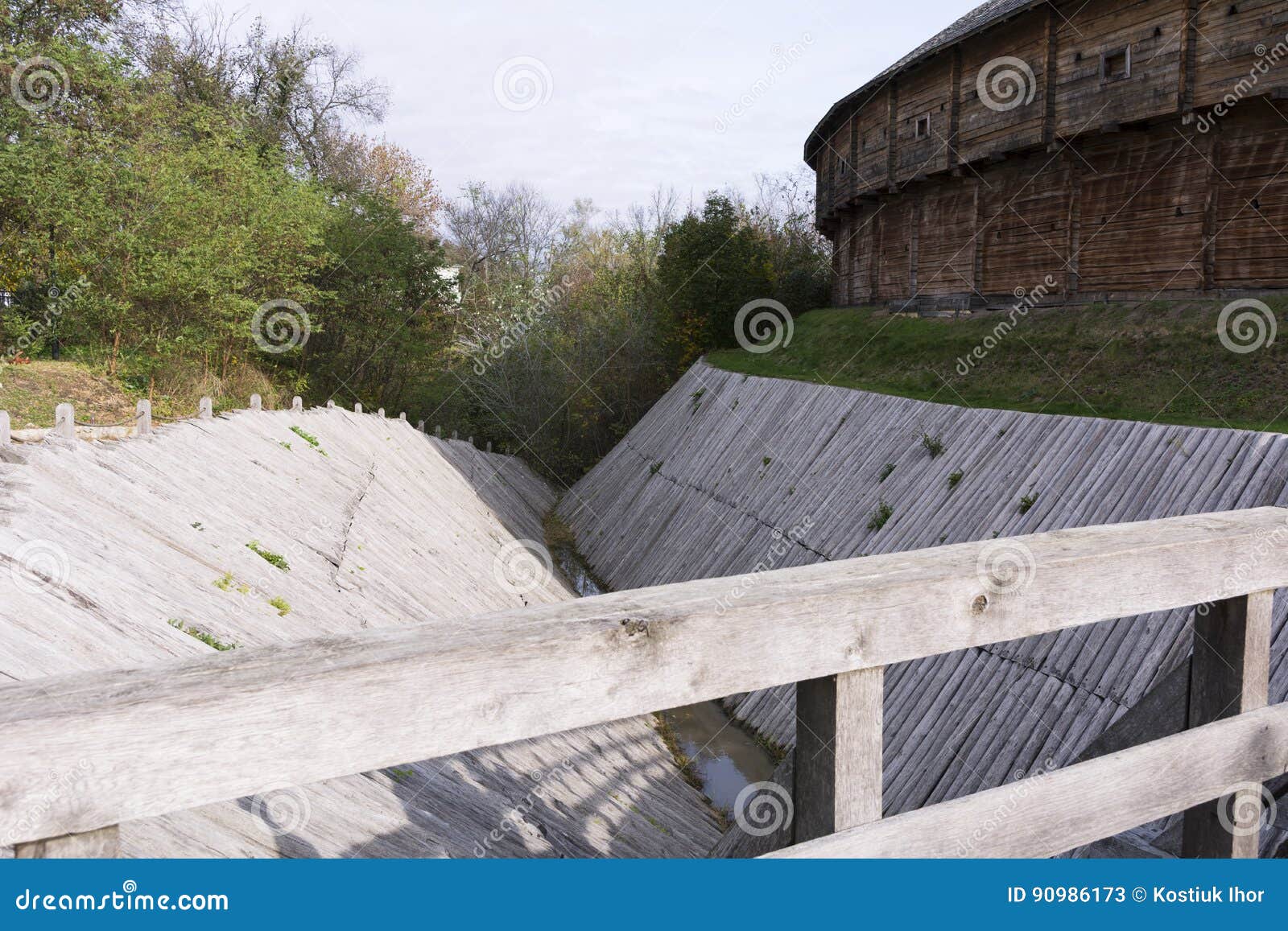 Defensive Installations Old Stock Image - Image of fortress, bullet ...