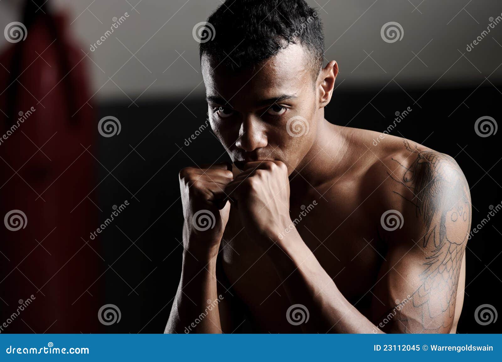 Defensive pose stock image. Image of recreation, discipline - 23112045