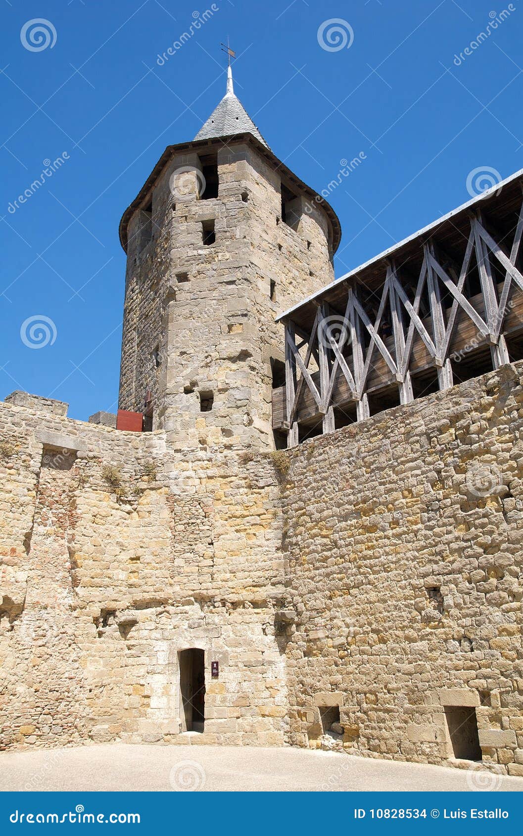 Defensive tower stock photo. Image of bridge, city, architecture - 10828534