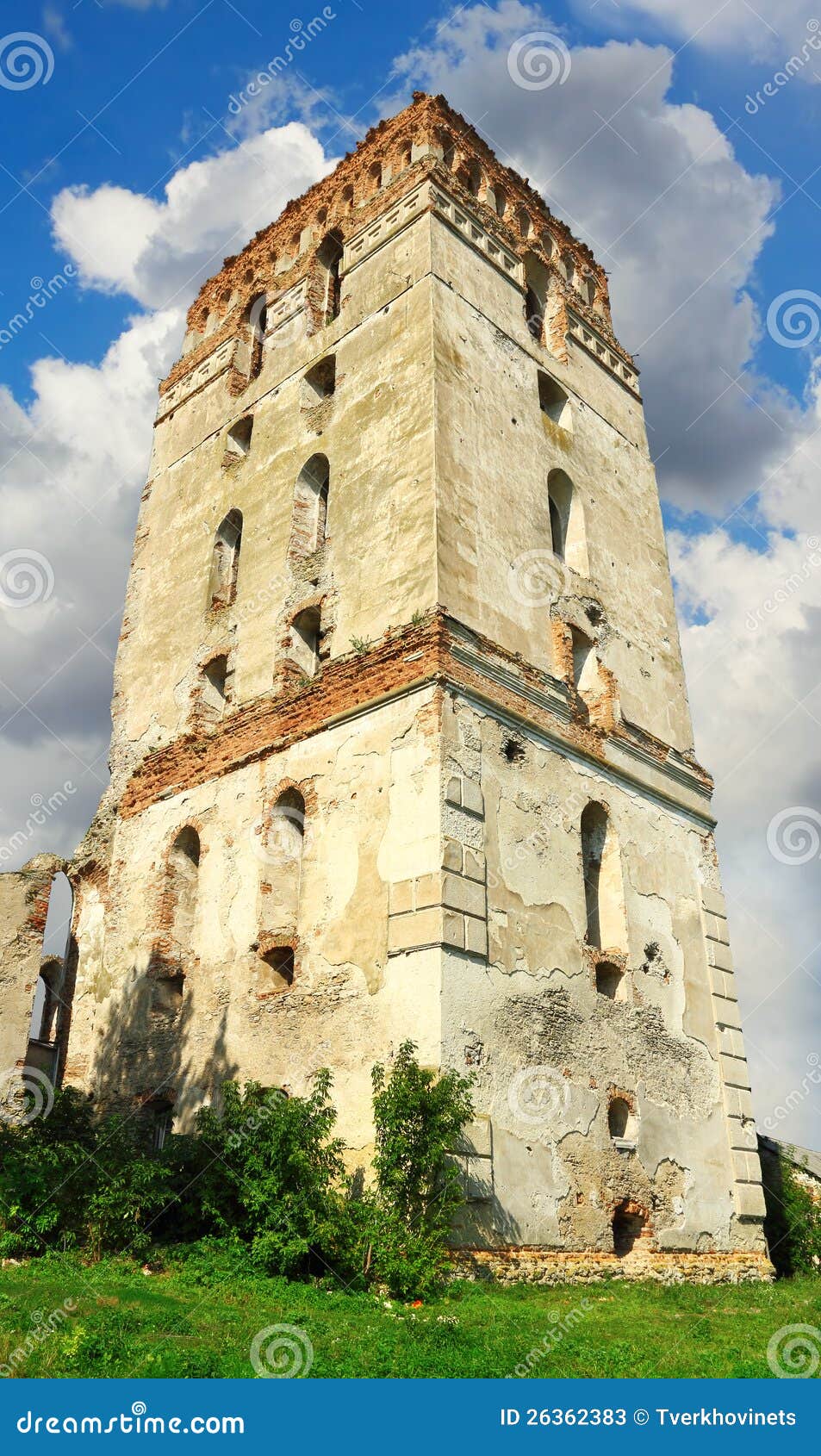 Defensive turret stock image. Image of fortified, early - 26362383