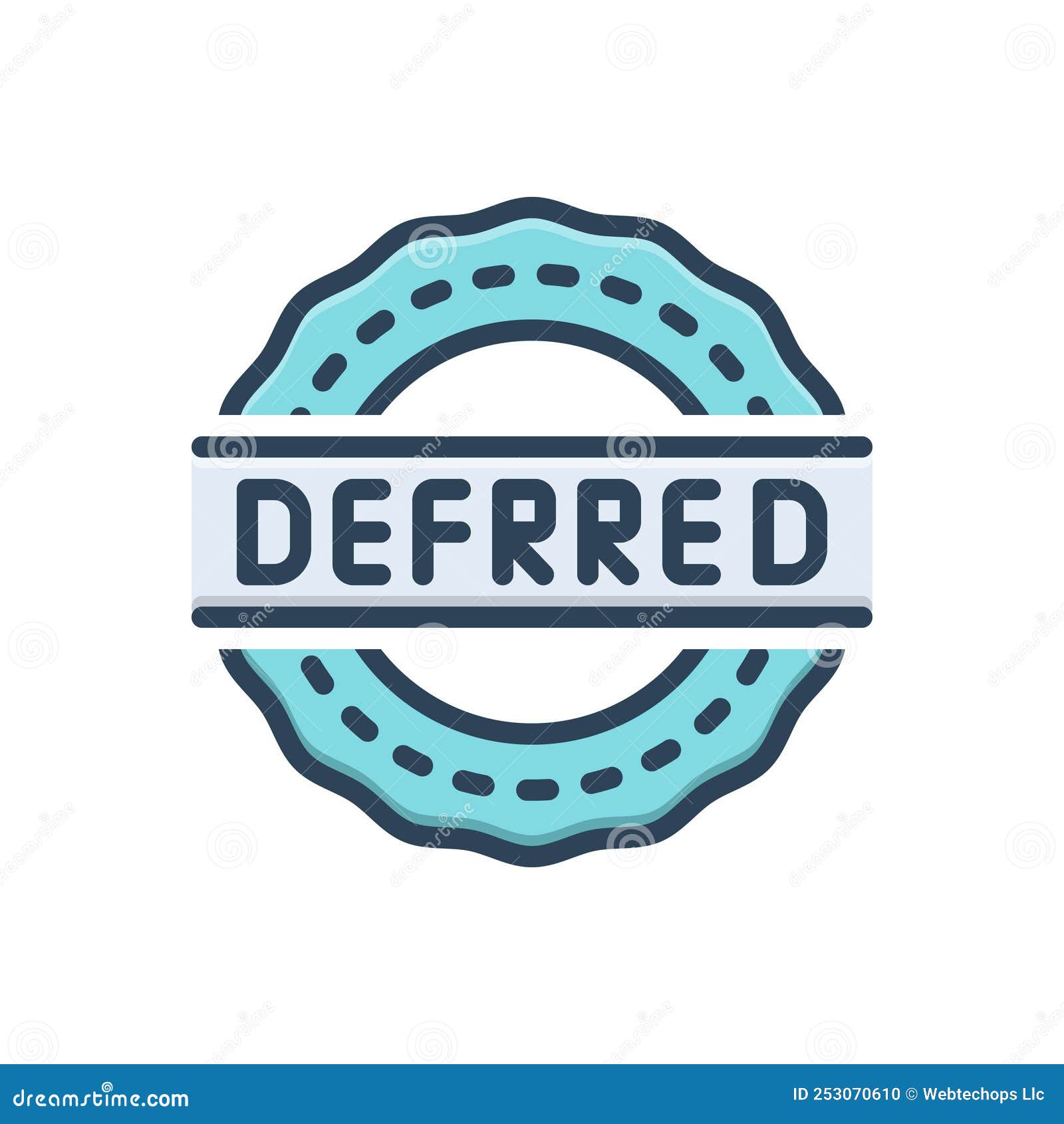 Color Illustration Icon for Deferred, Postpone and Delay Stock Vector ...