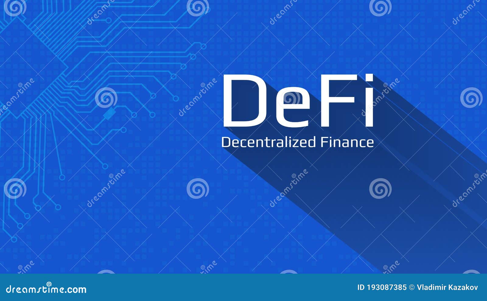 DeFi - Decentralized Finance With Altcoin Logos And Up Arrow Symbol On ... DeFi - Decentralized Finance With Altcoin Logos And Up Arrow Symbol On ...