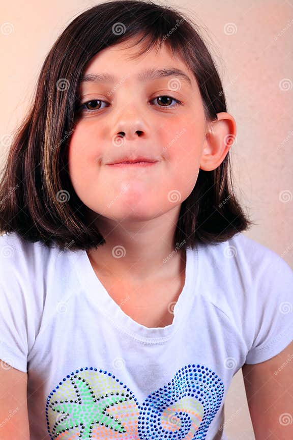 Defiant Girl stock image. Image of portrait, little, delinquent - 38077779