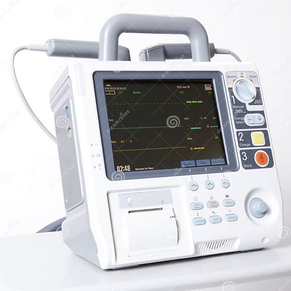 Defibrilator stock photo. Image of healthcare, nursing - 16646814