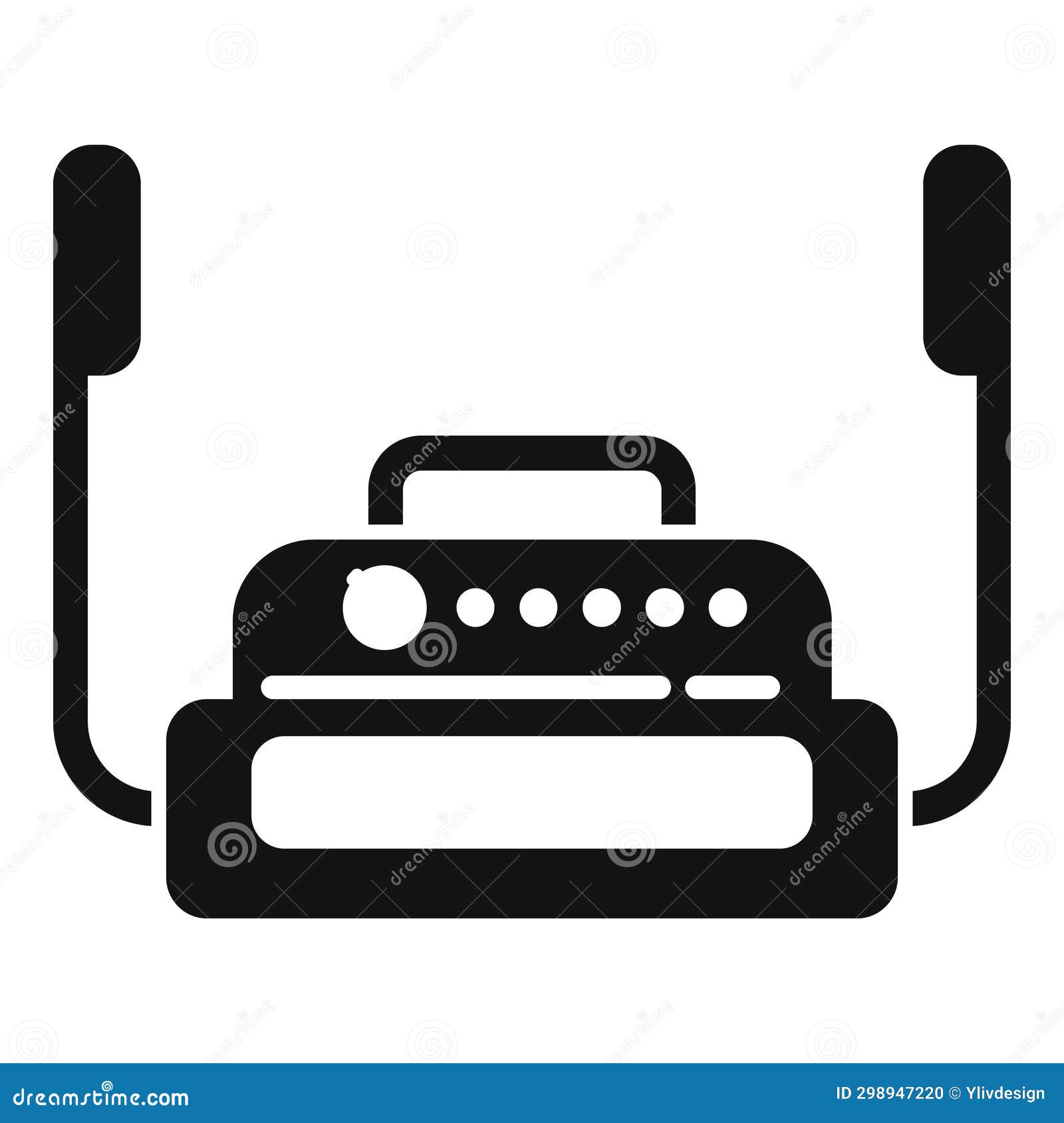 Defibrillator Device Icon Simple Vector. Treatment Attack Stock ...