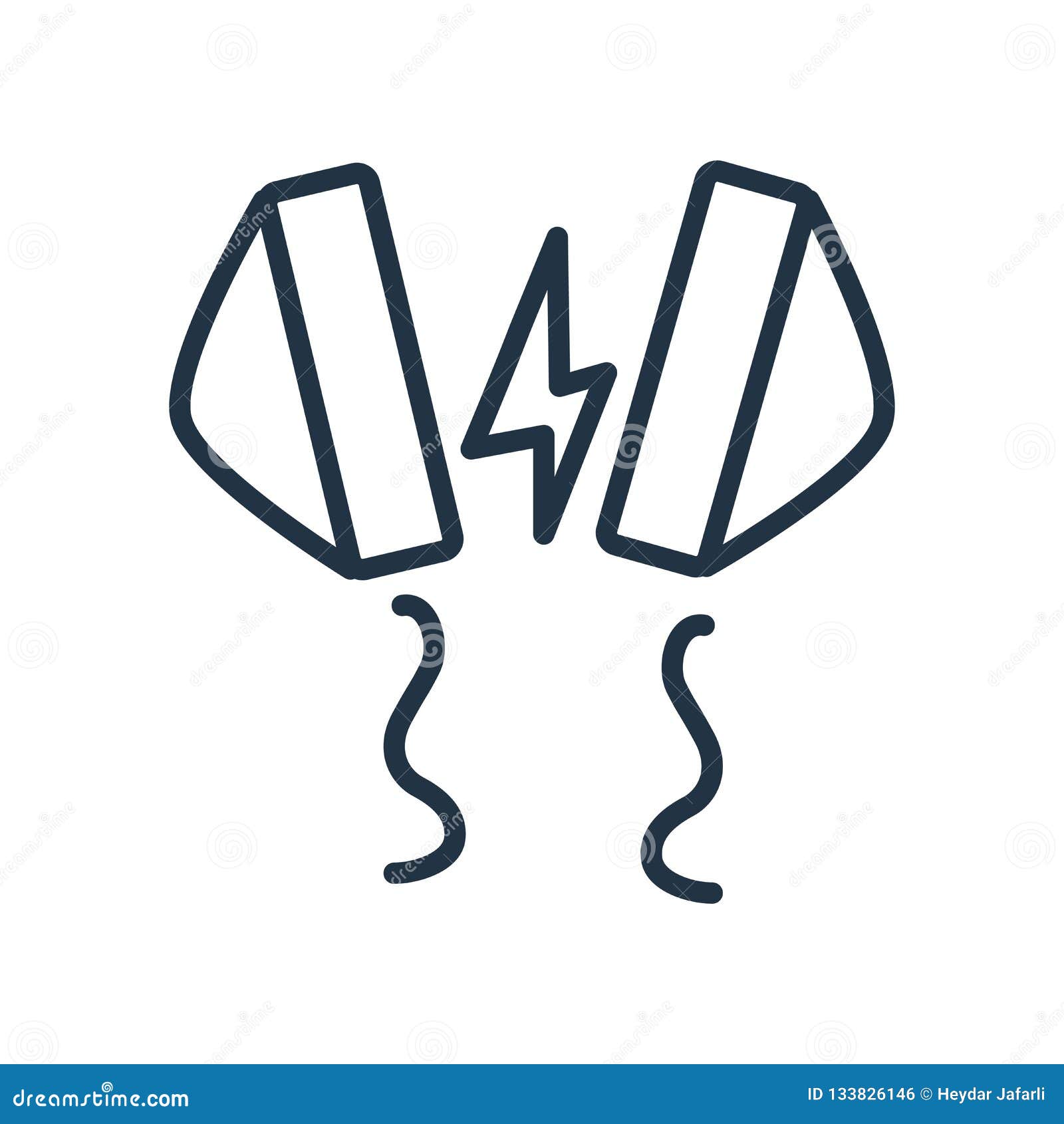 Defibrillator Icon Vector Isolated on White Background, Defibrillator ...