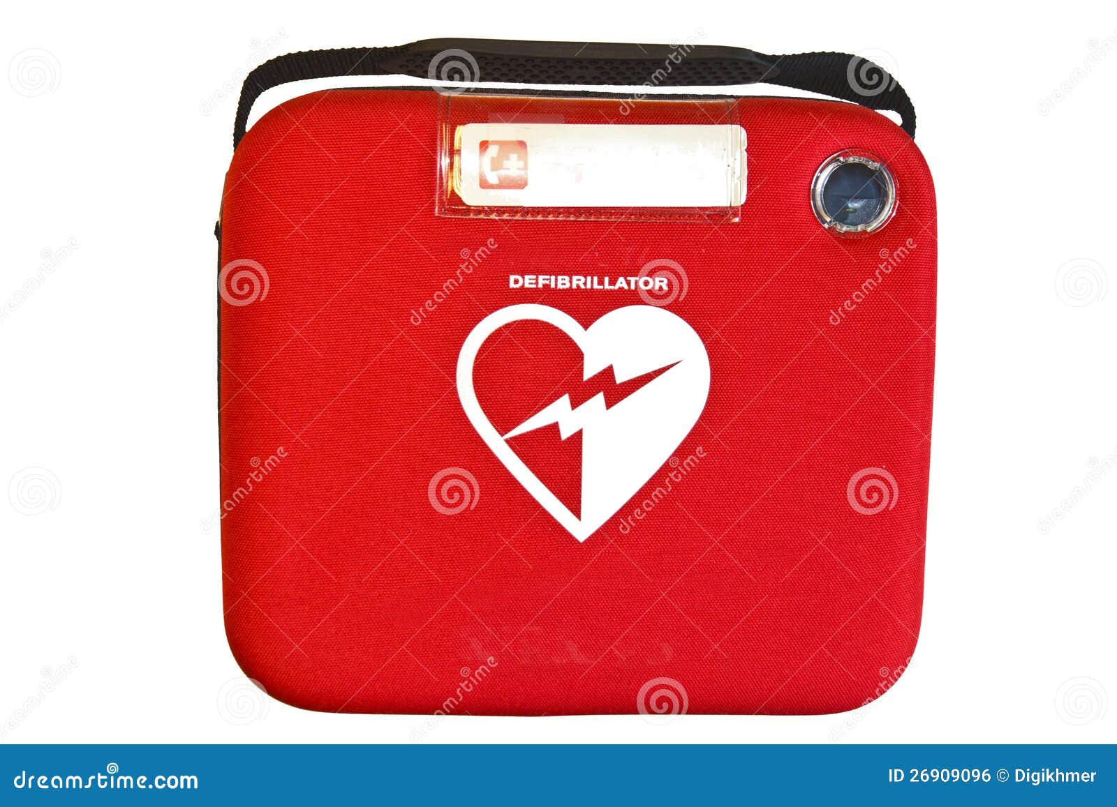 Defibrillator O AED Externo Automatizado Foto de archivo - Imagen de ...