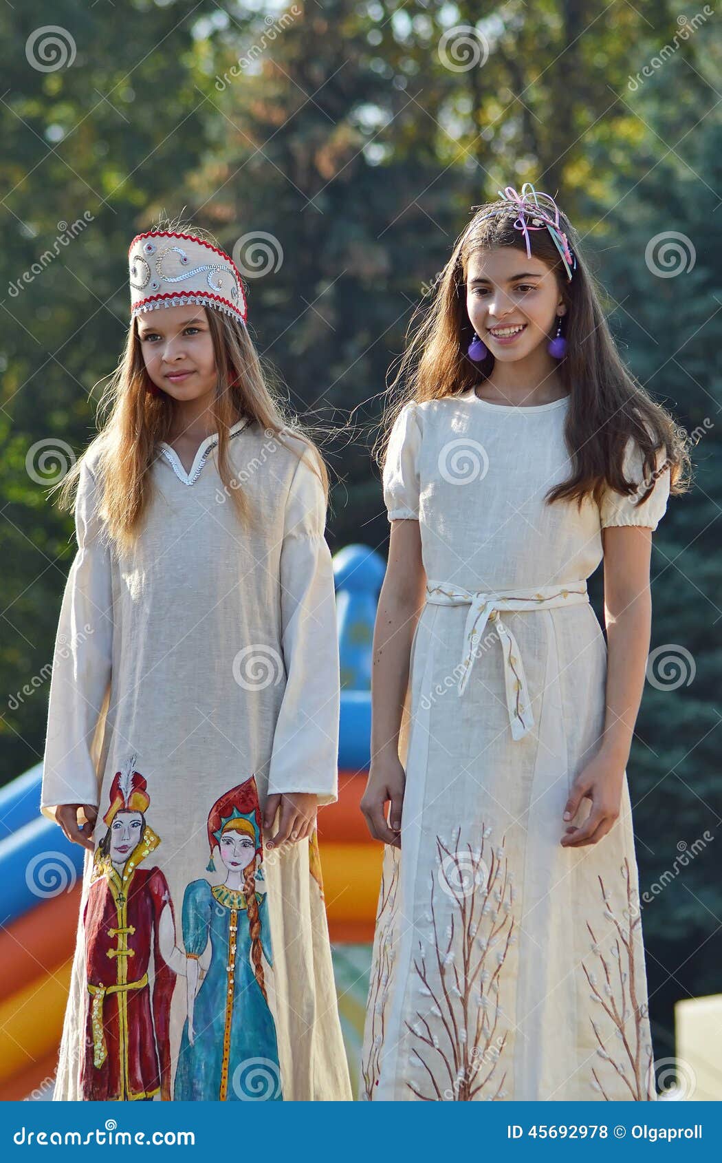 Defile models editorial stock photo. Image of smile, beauty - 45692978