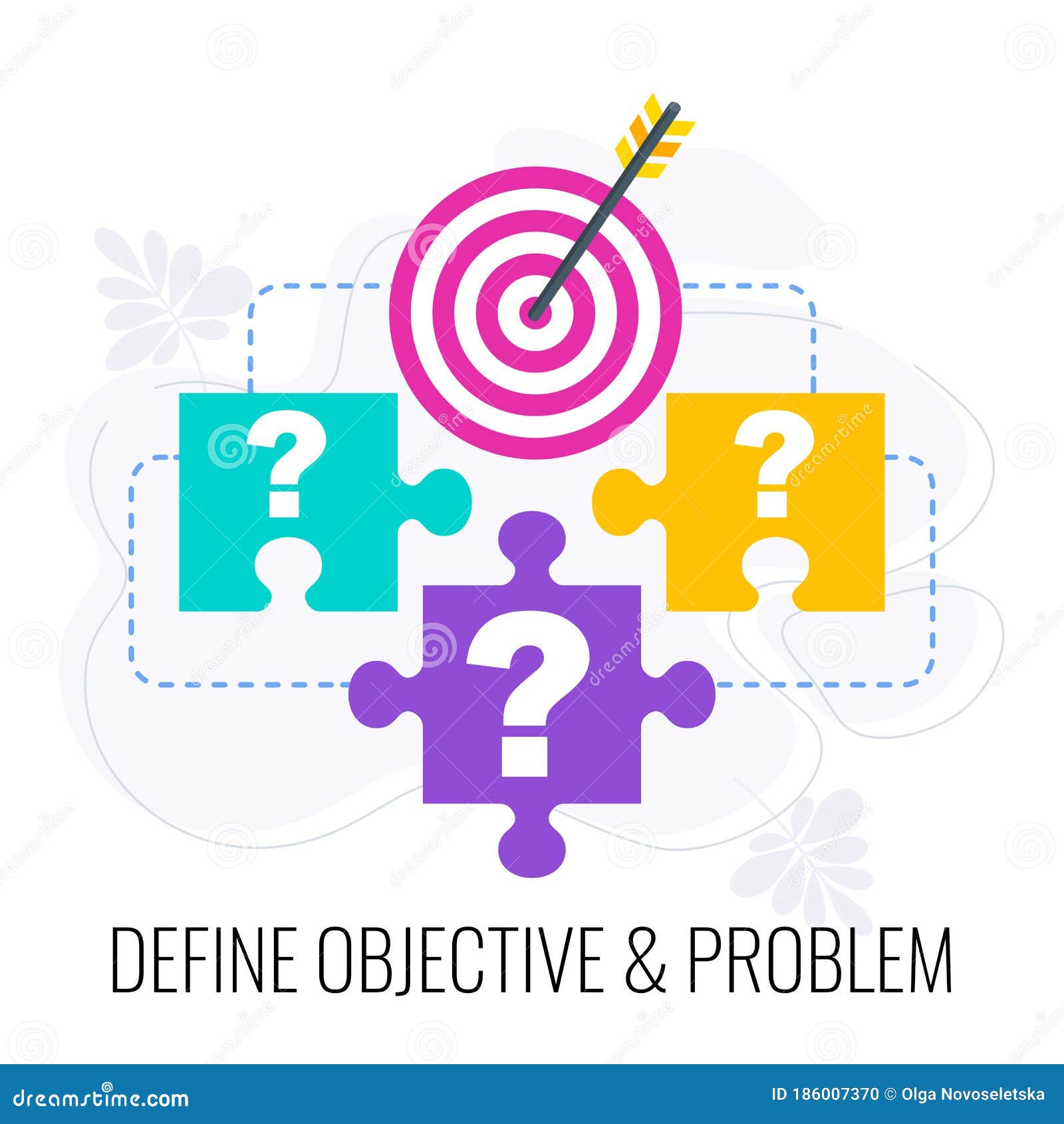 Define The Problem Concept. Problem Solving Process Cartoon Vector ... Define The Problem Concept. Problem Solving Process Cartoon Vector ...