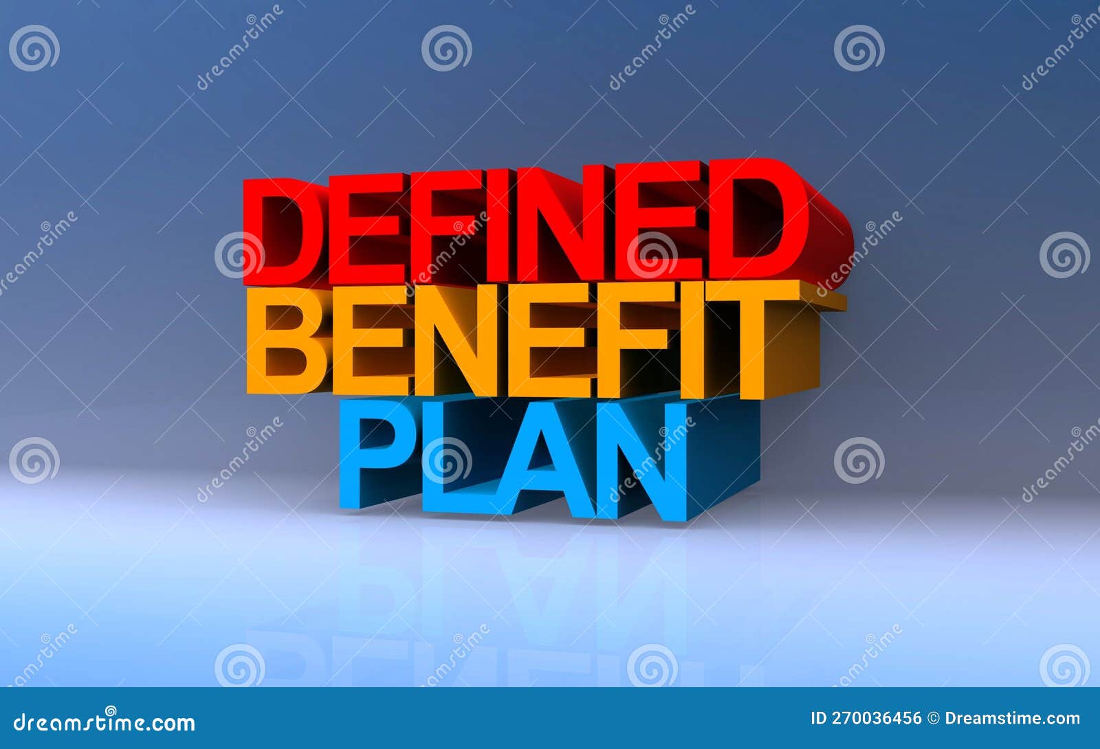 DB, Defined Benefit. Concept With Keyword, People And Icons. Flat ...