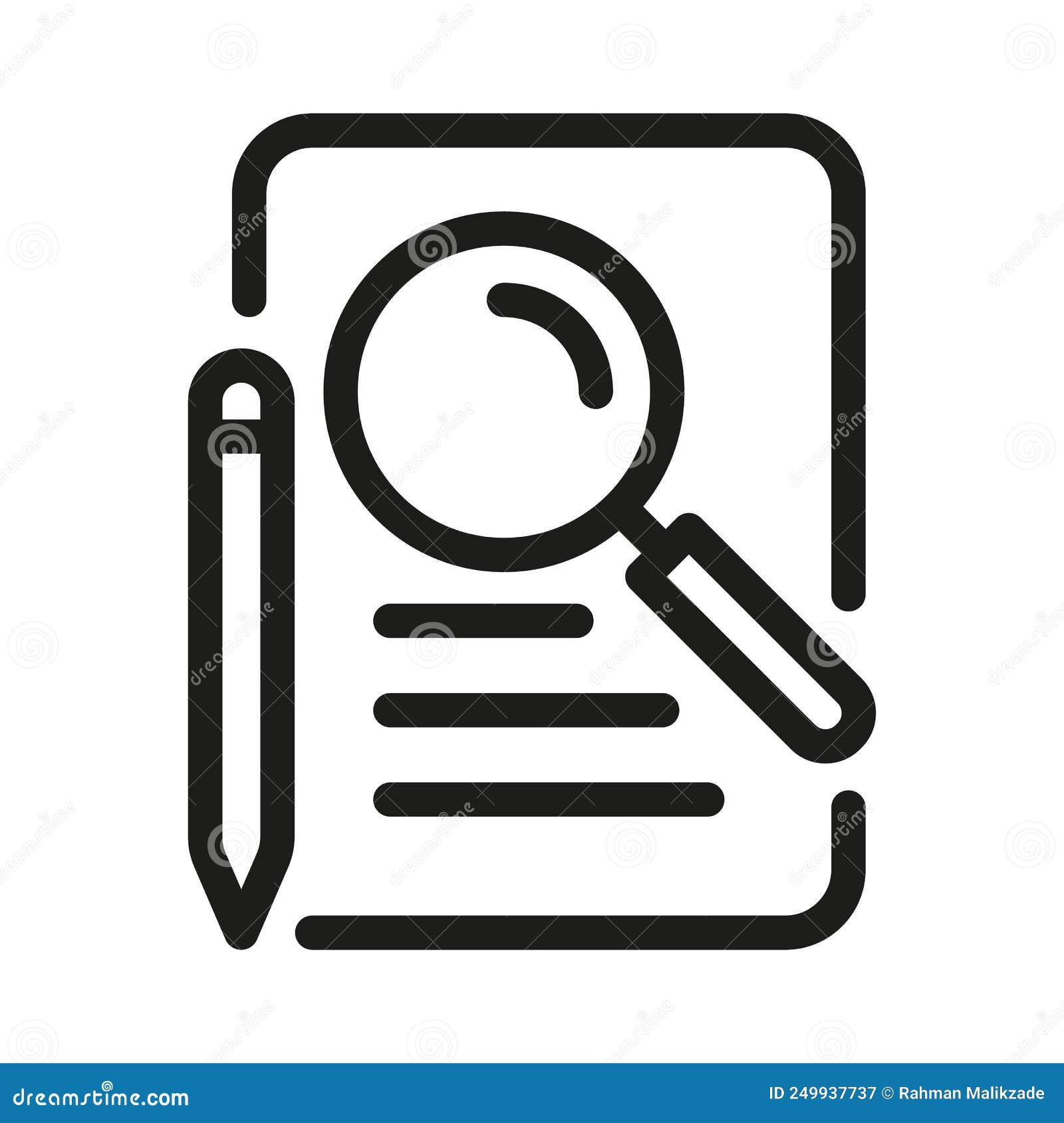 Defining Vector Icon On White Background. Flat Vector Defining Icon ...