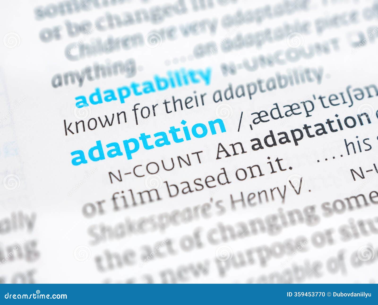 Definition of Adaptation Meaning of Adjustment, Change, Modification ...