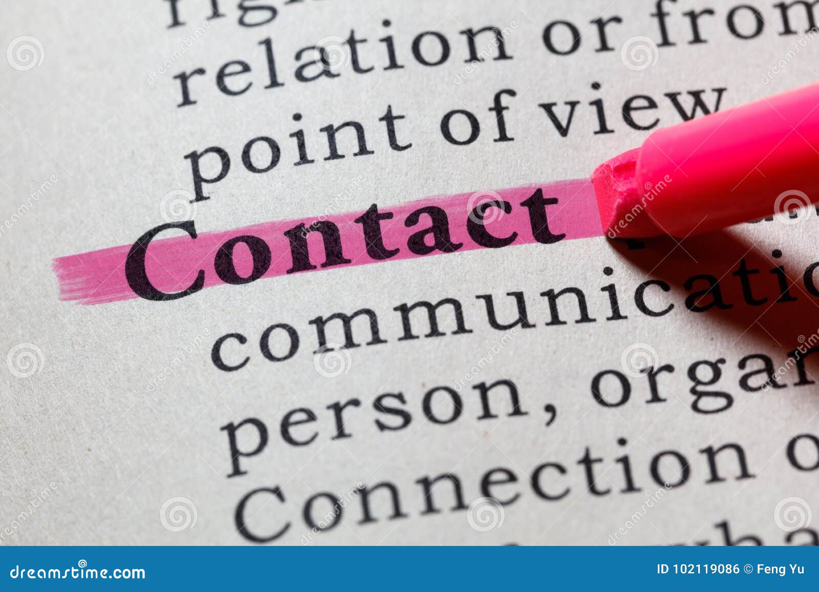 Definition of contact stock photo. Image of contact - 102119086