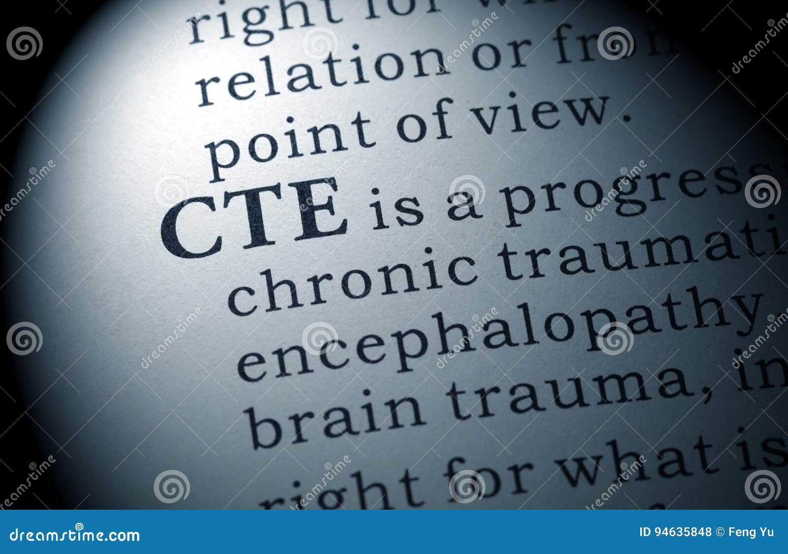Definition of CTE stock photo. Image of dictionary, word - 94635848