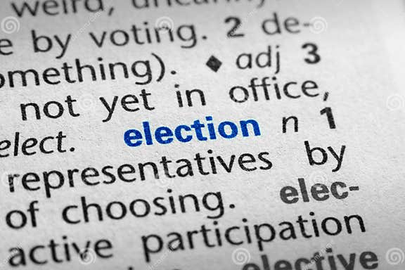 Definition of Election stock photo. Image of vote, definition - 9567870
