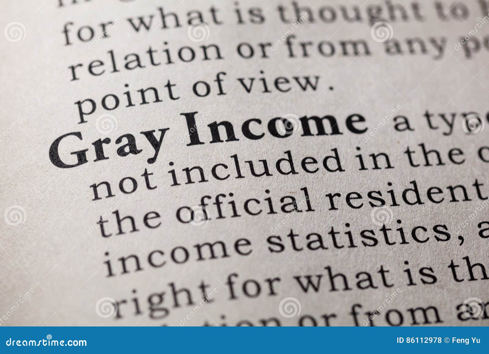 Definition of gray income stock photo. Image of gray - 86112978