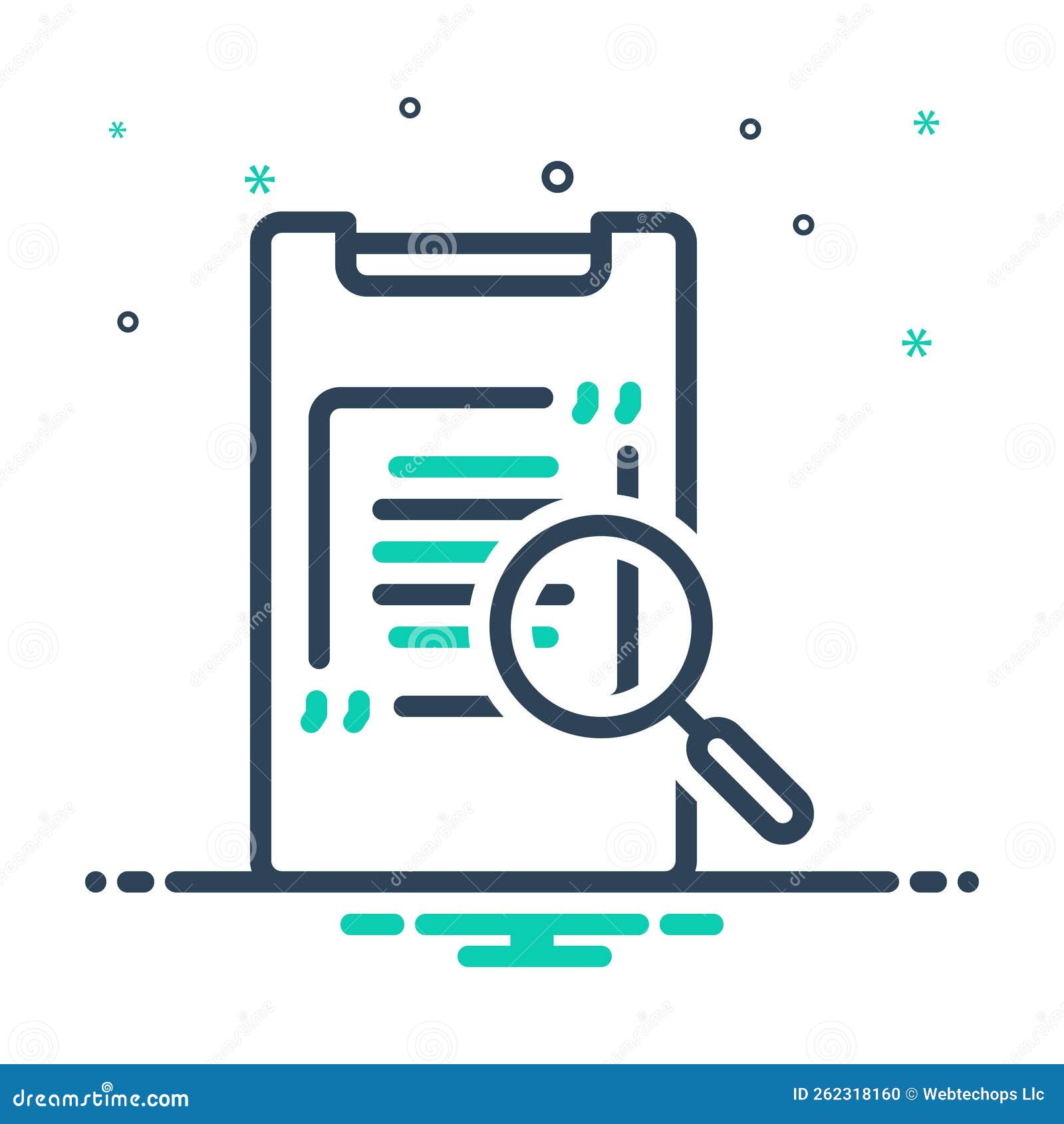 Mix Icon for Definition, Clarity and Lucidity Stock Vector ...