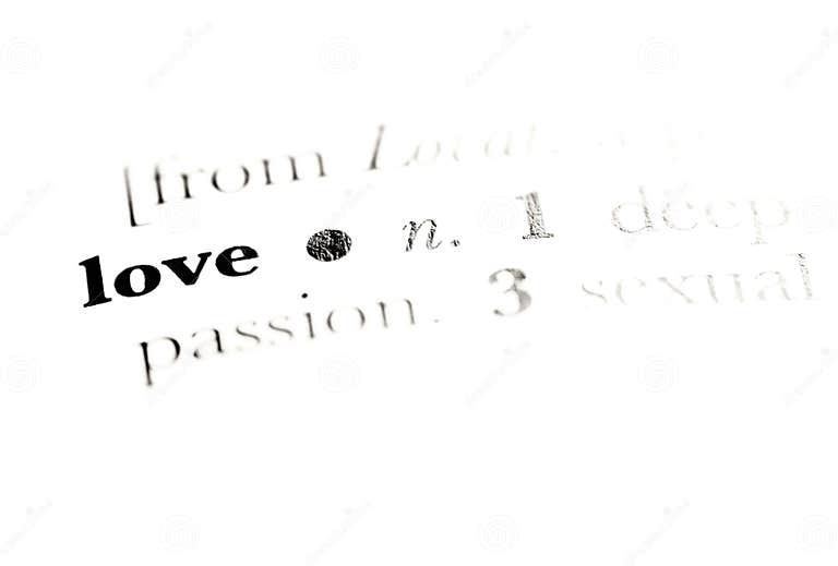 Definition of love stock photo. Image of note, lover - 50185574