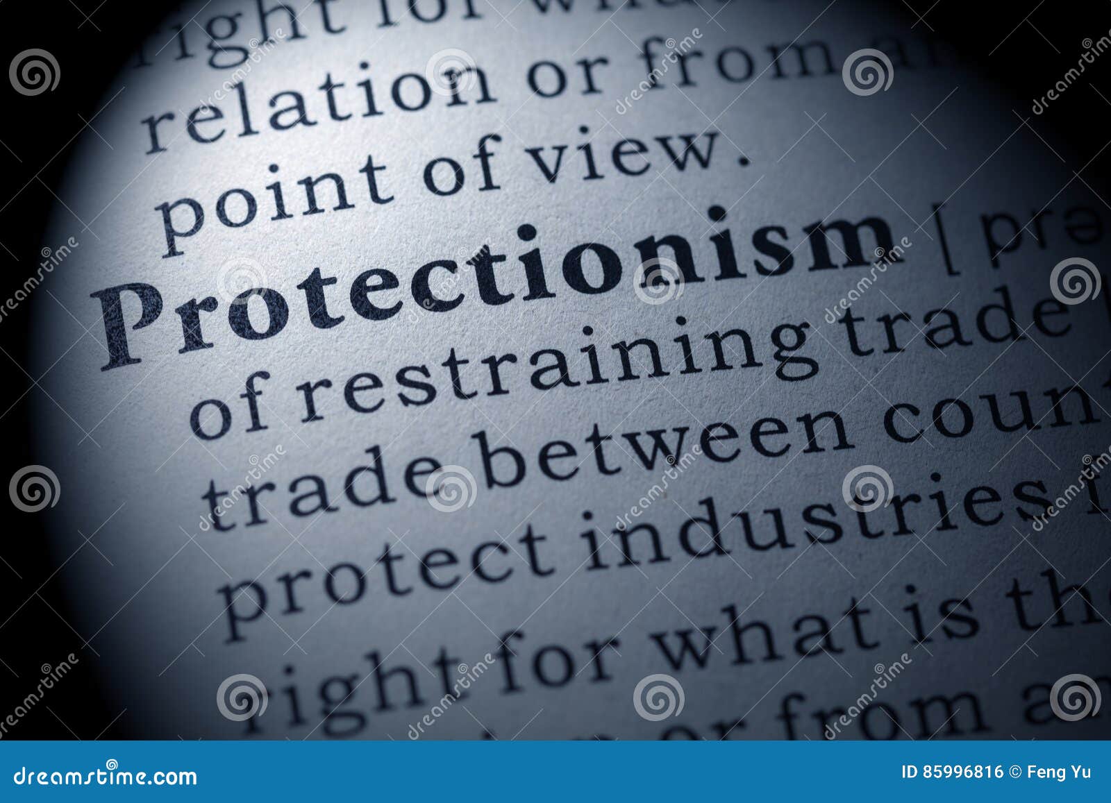 Protectionism Word Concept On Cubes Stock Image | CartoonDealer.com ...