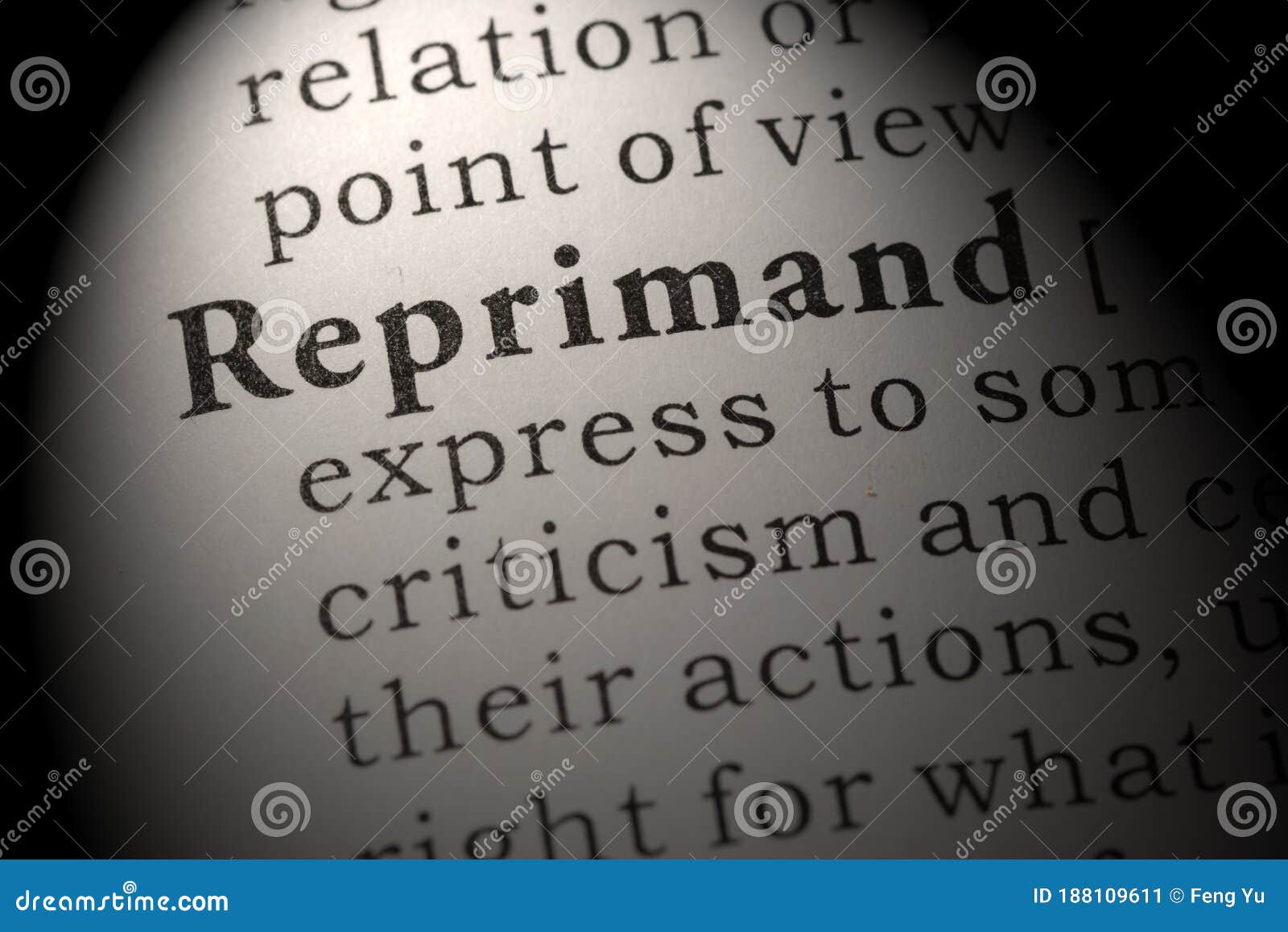 Reprimand Definition