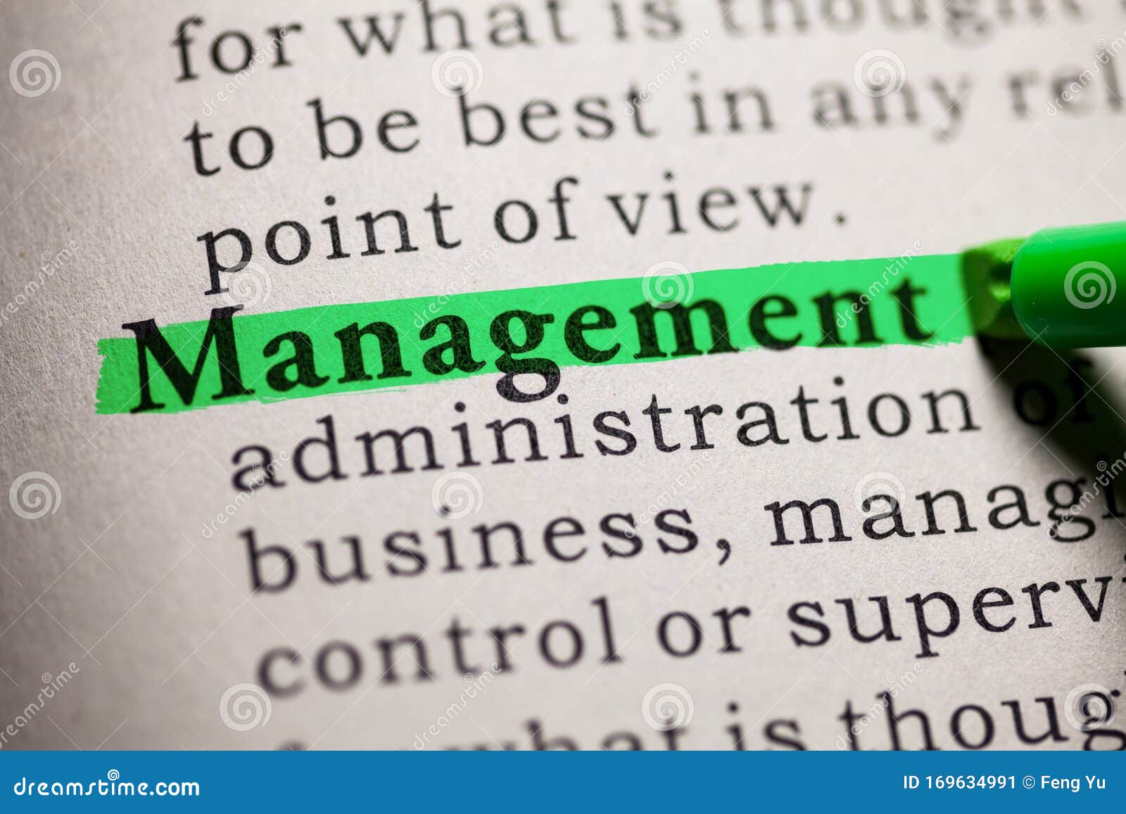Management Definition Royalty-Free Stock Image | CartoonDealer.com ...