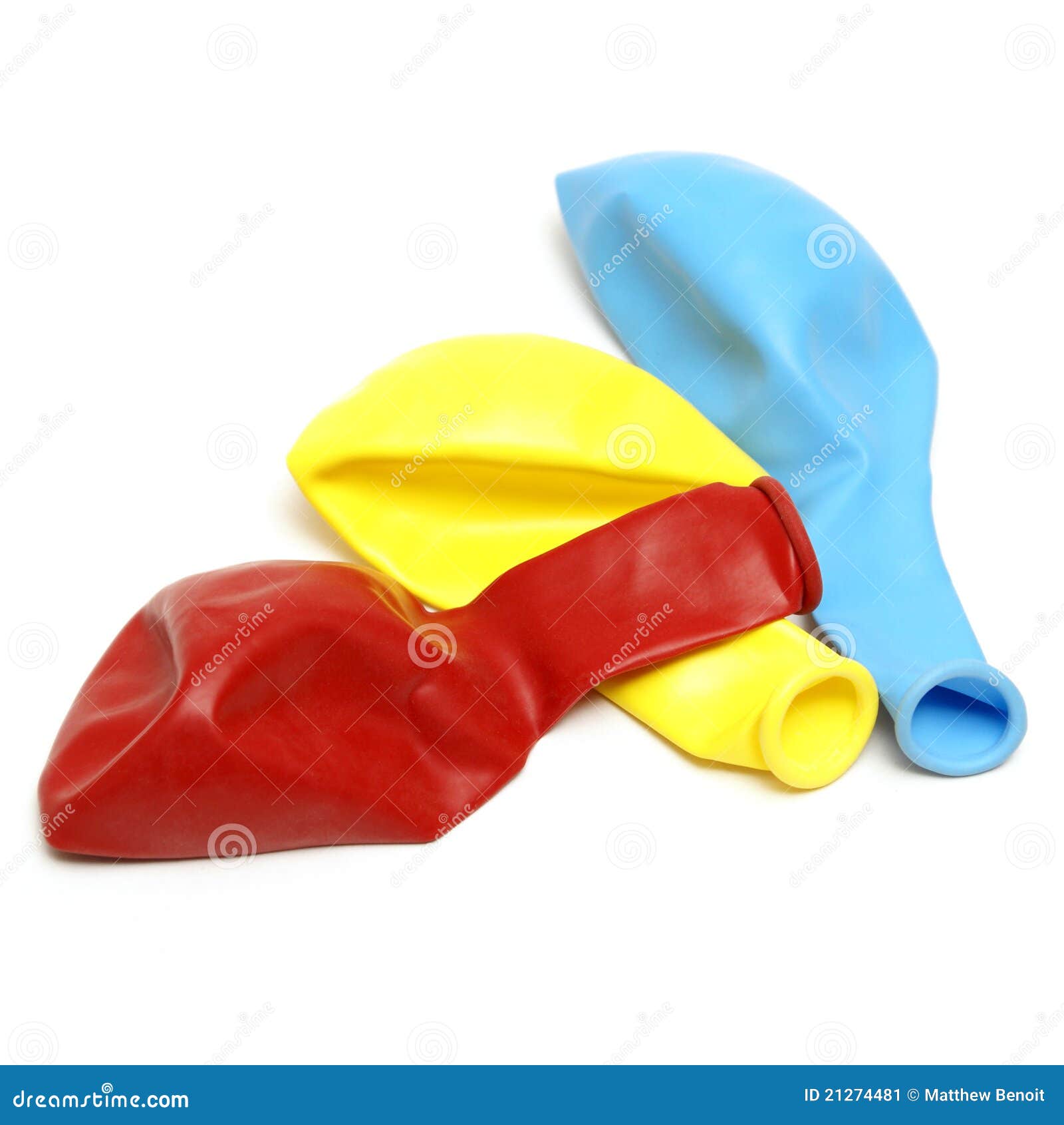 Deflated Balloons stock image. Image of inflatable, white - 21274481