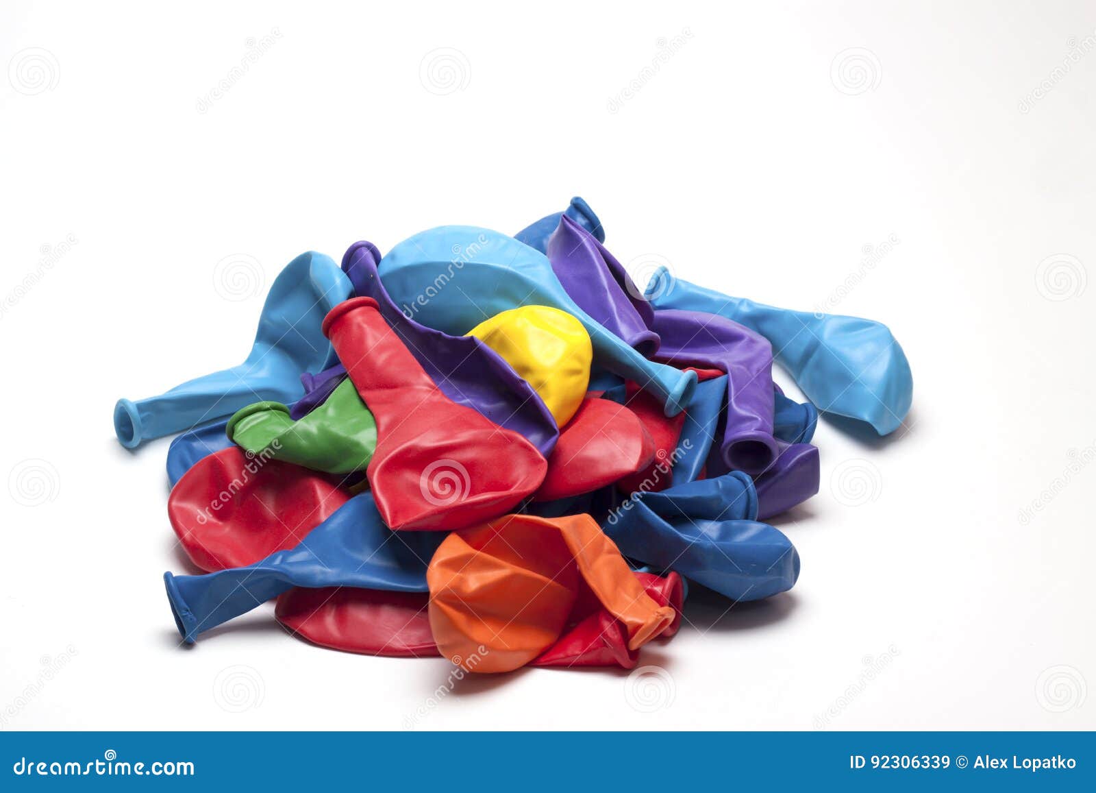 Deflated balloons stock image. Image of baby, children - 92306339