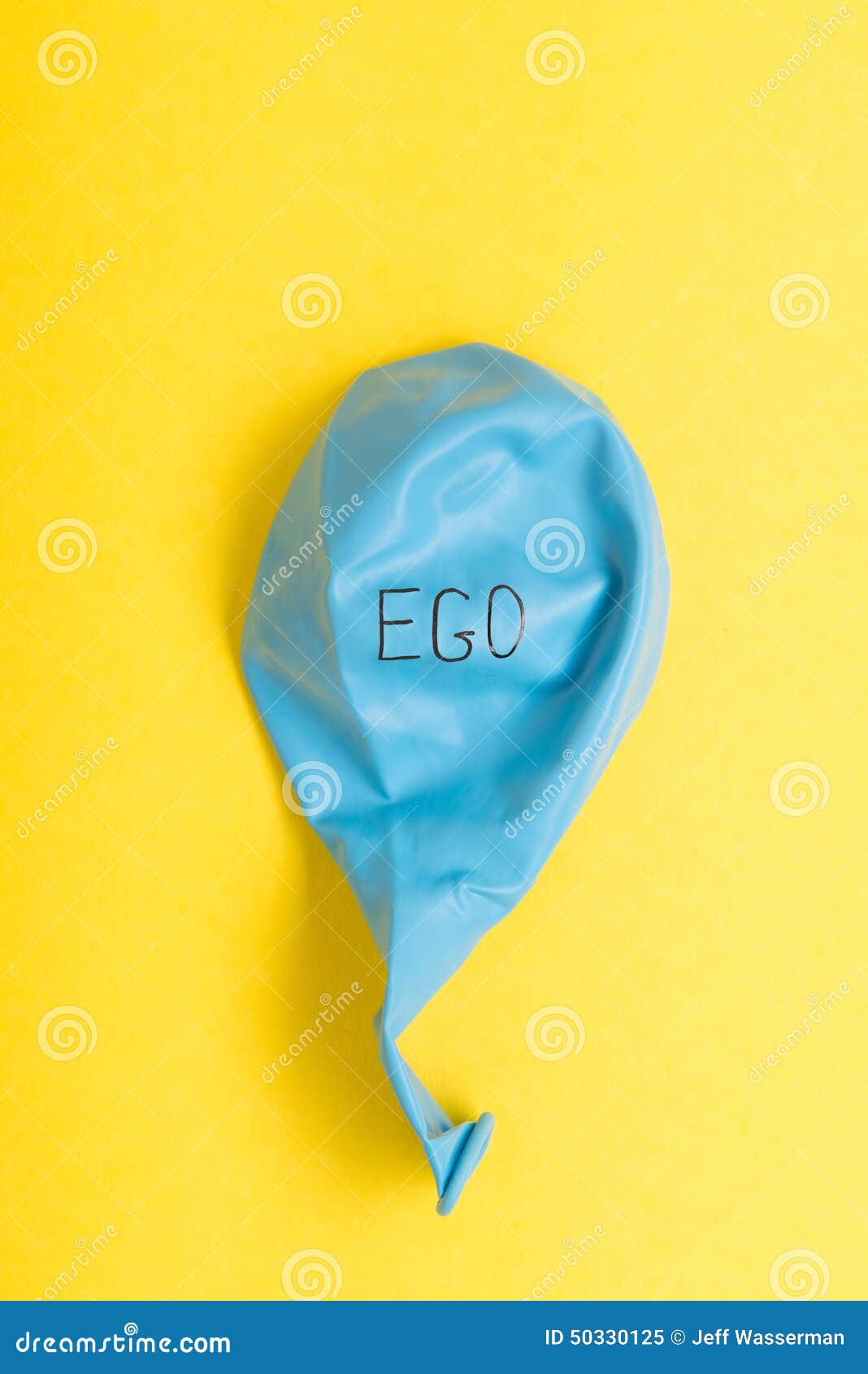 Deflated Ego stock image. Image of neurotic, consciousness - 50330125