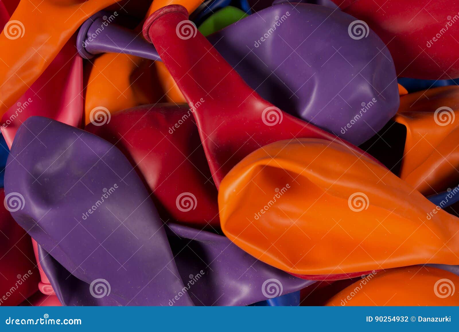Deflated Helium Balloons stock photo. Image of helium - 90254932