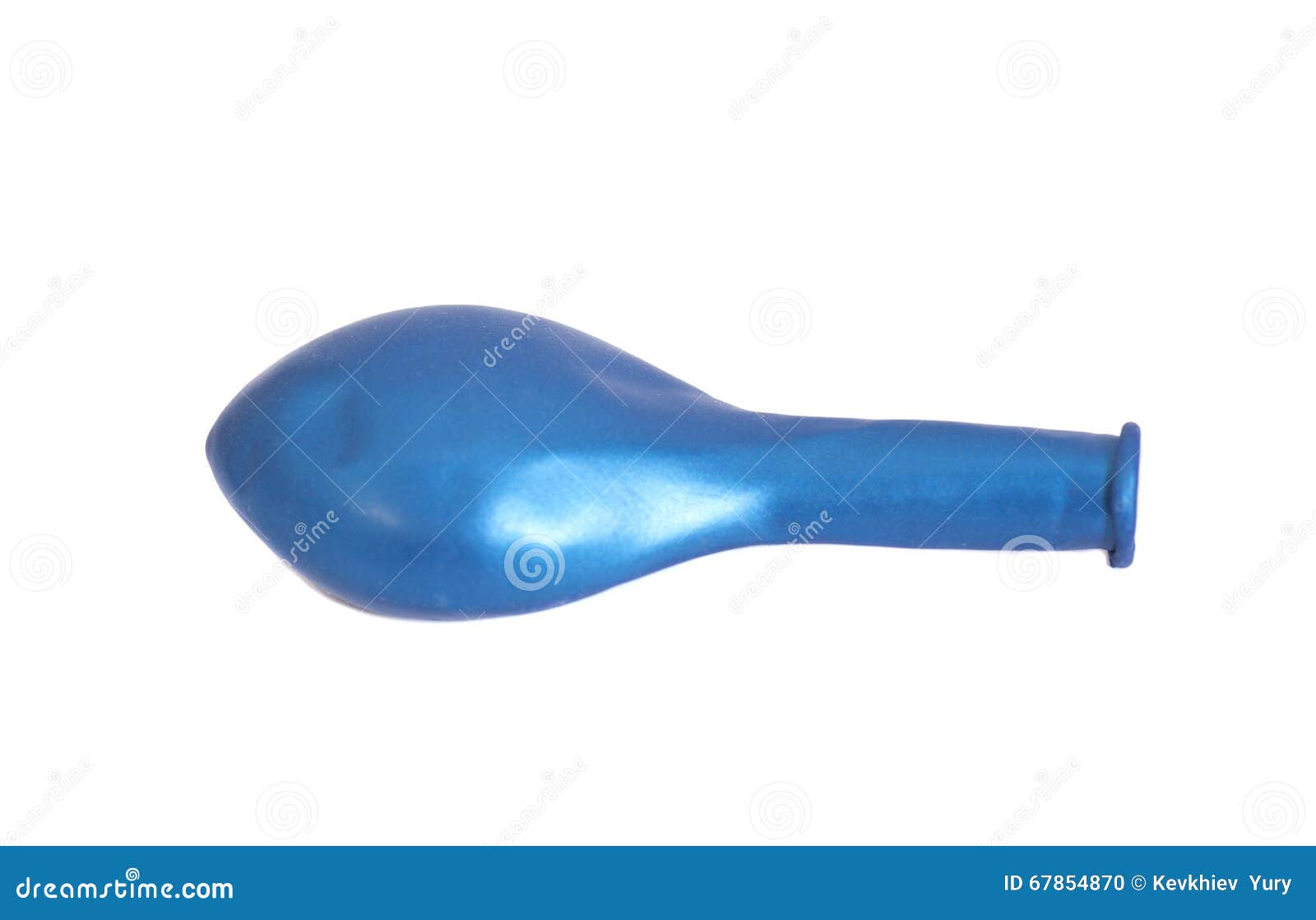 Deflated Rubber Yellow Balloon Stock Photography | CartoonDealer.com ...