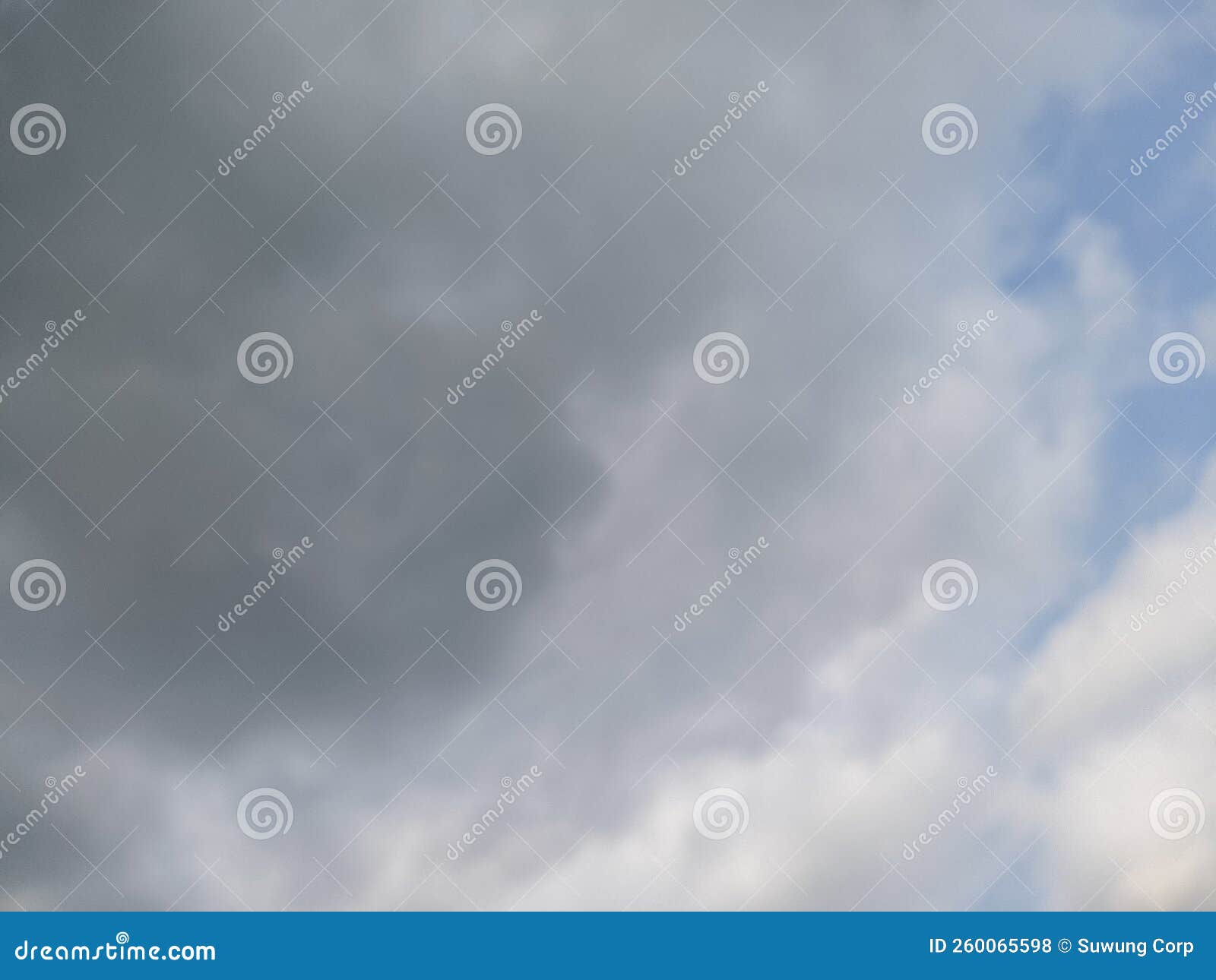 Defocus Clouds in the Rainy Season. Cloud Shot with Blur Technique ...