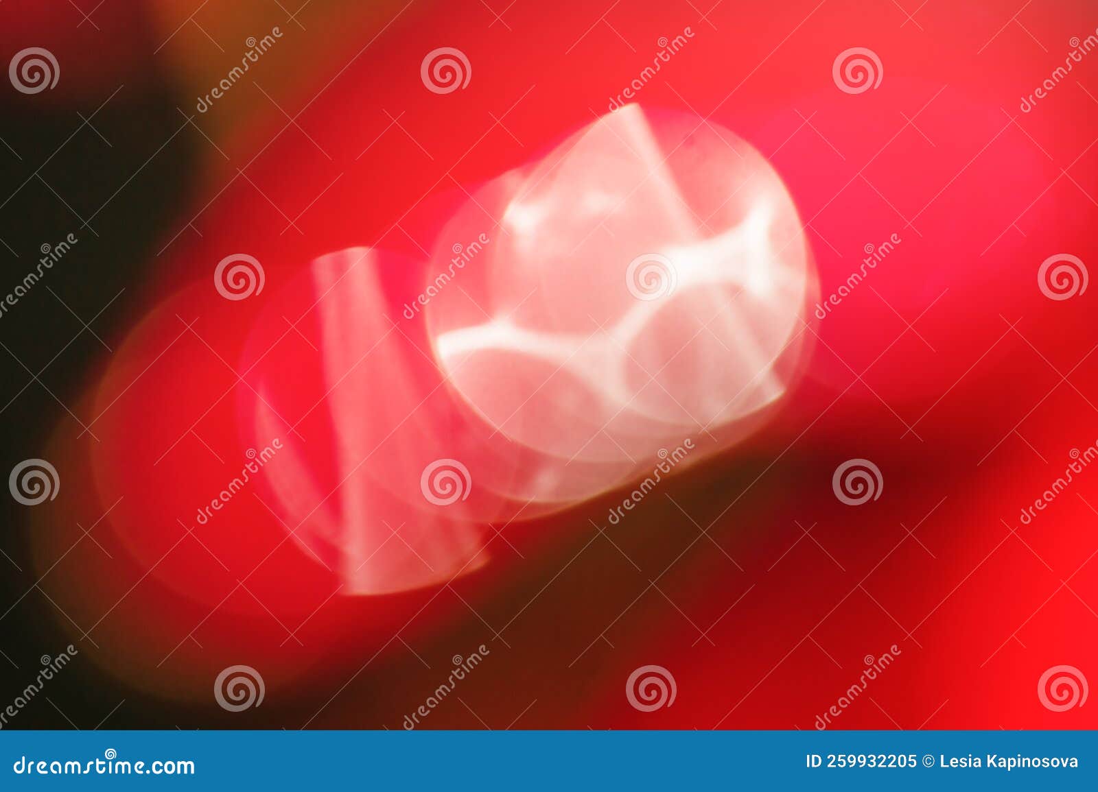 Abstract Defocused Red Background with Glare. Defocus Light Stock Image ...