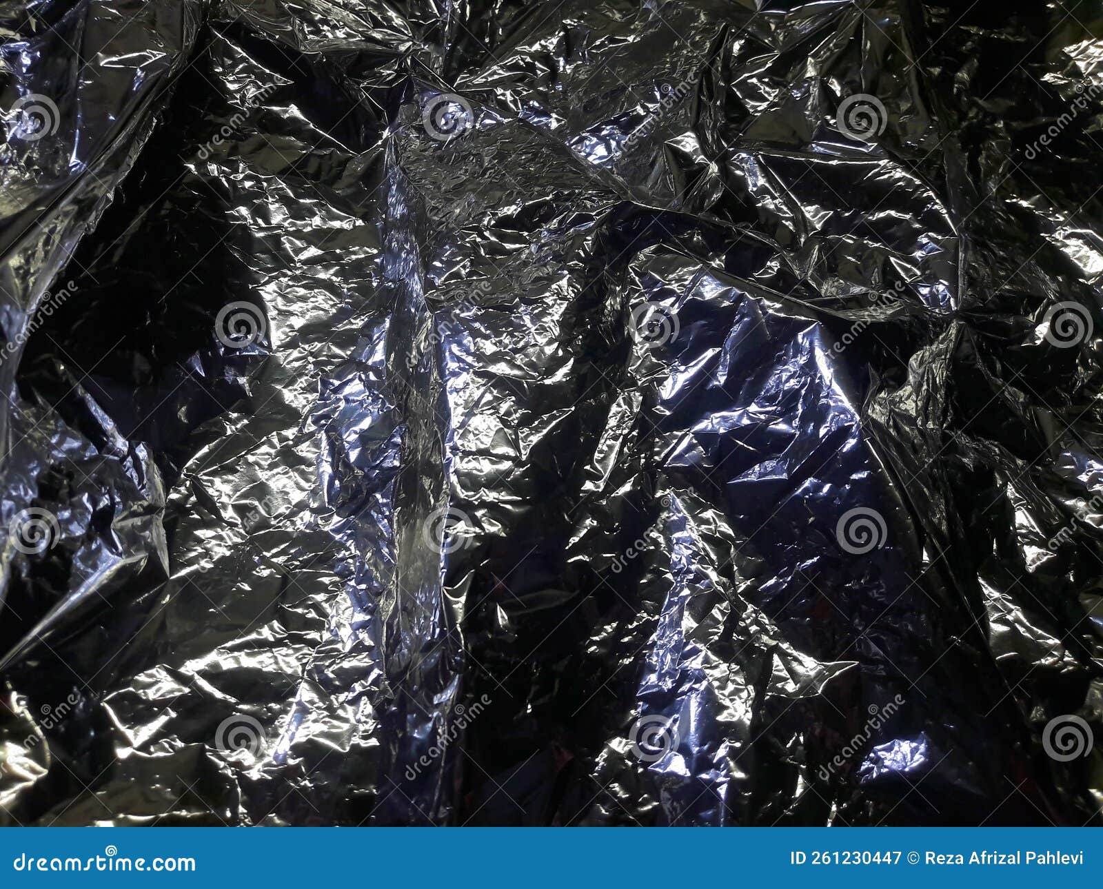 Defocused Abstract Background of Crumpled Silver Colored Manila Paper ...