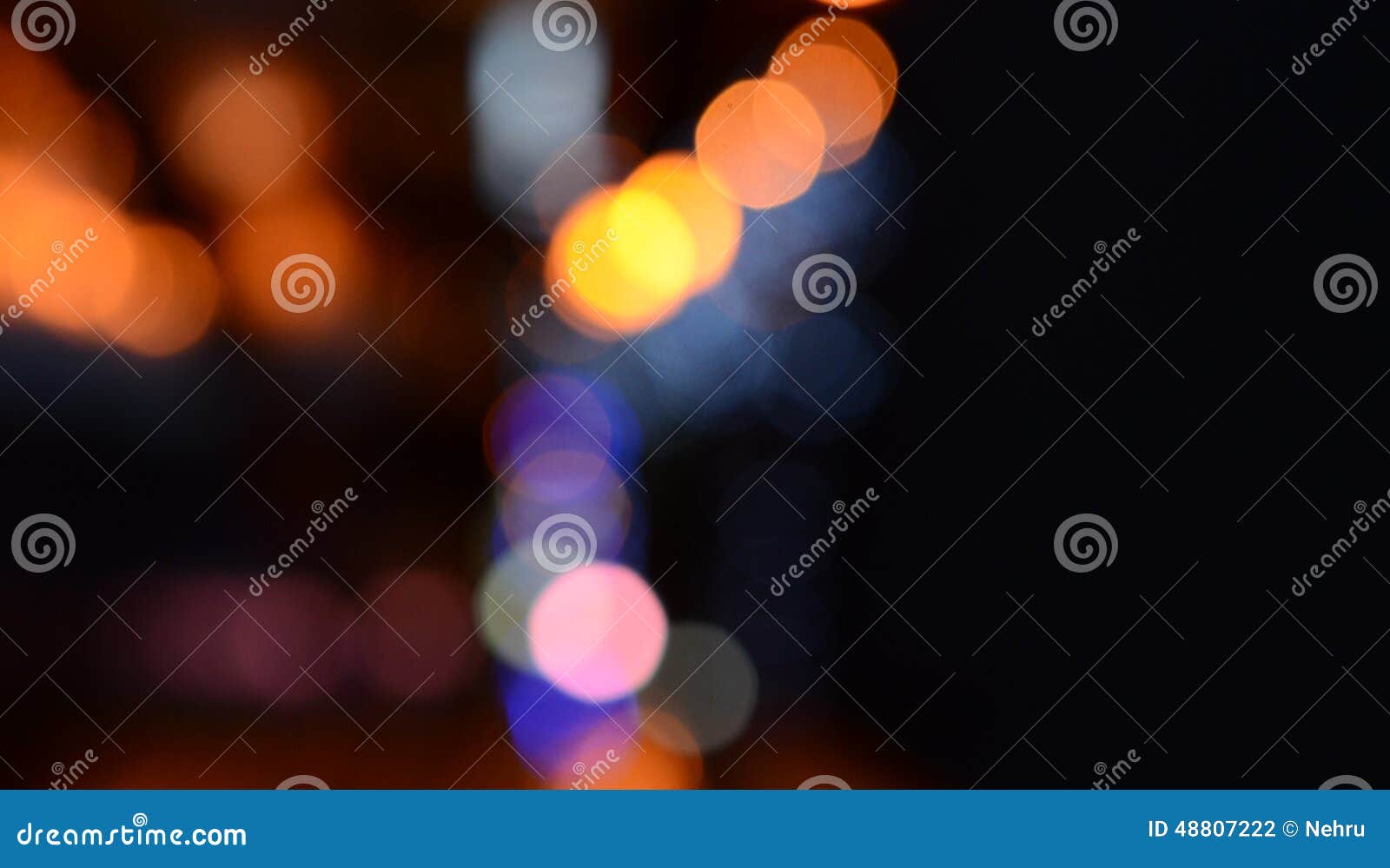 Defocused Abstract Lights Background Stock Photo - Image of letter ...