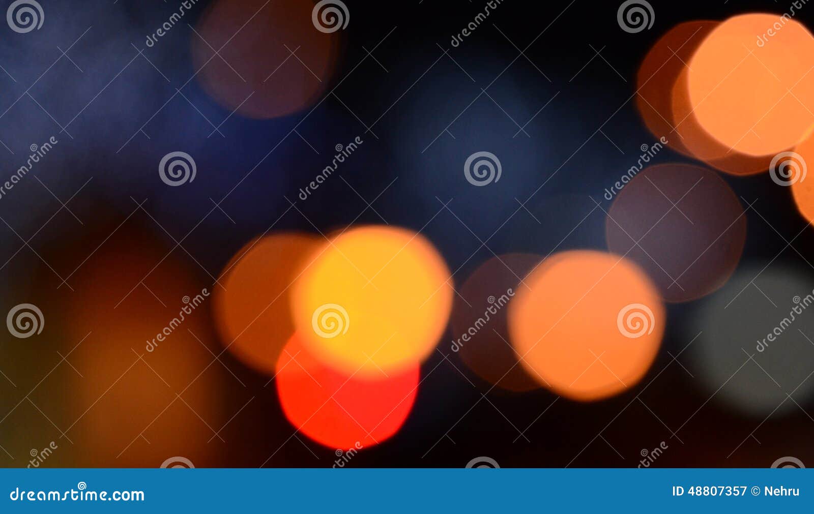 Defocused Abstract Lights Background Stock Image - Image of ethereal ...