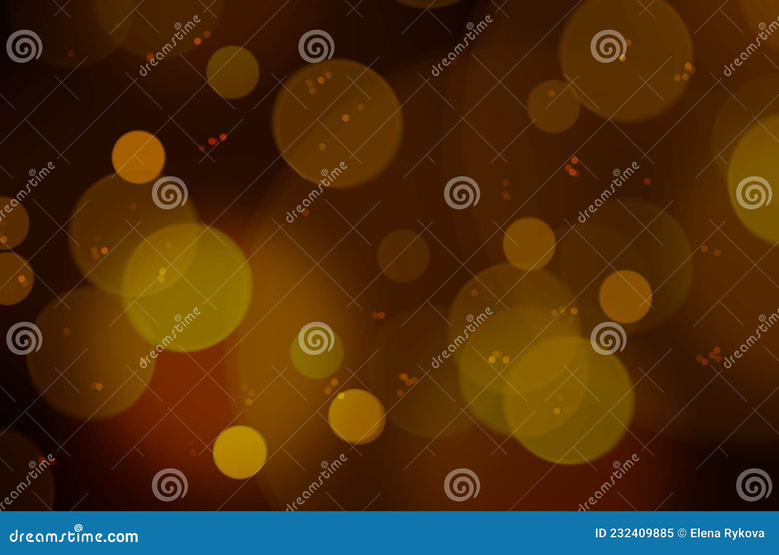 Defocused Abstract Orange Lights Background. Blurred Background Stock ...